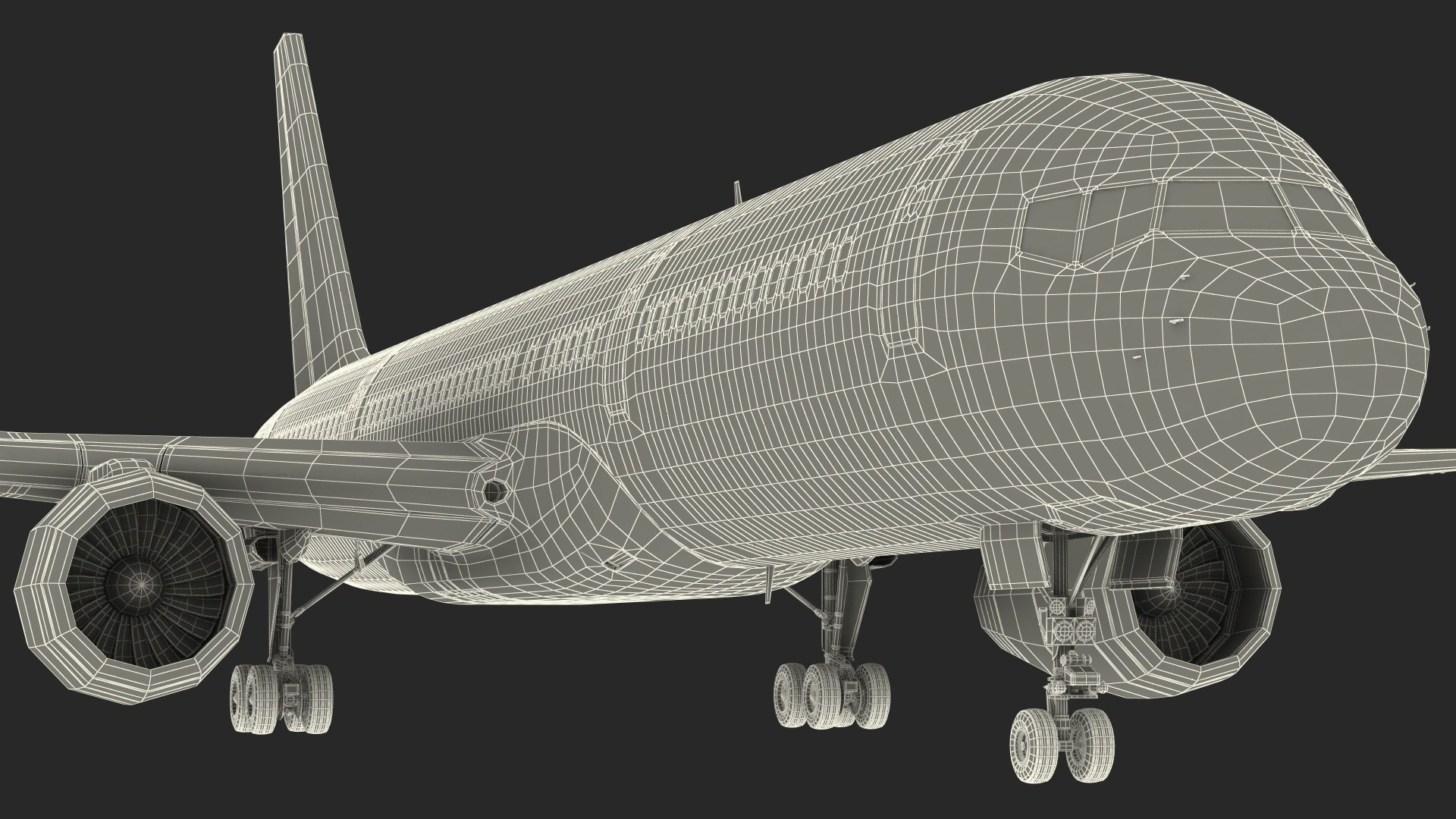 3d model donald trumps private boeing 757