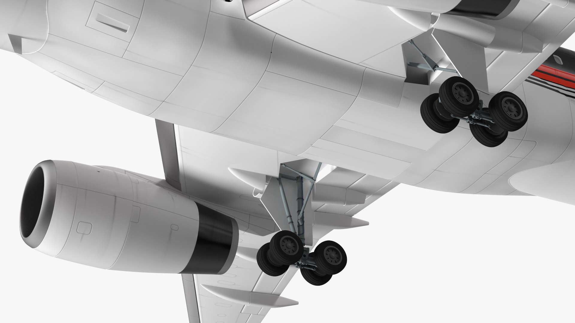 3d model donald trumps private boeing 757