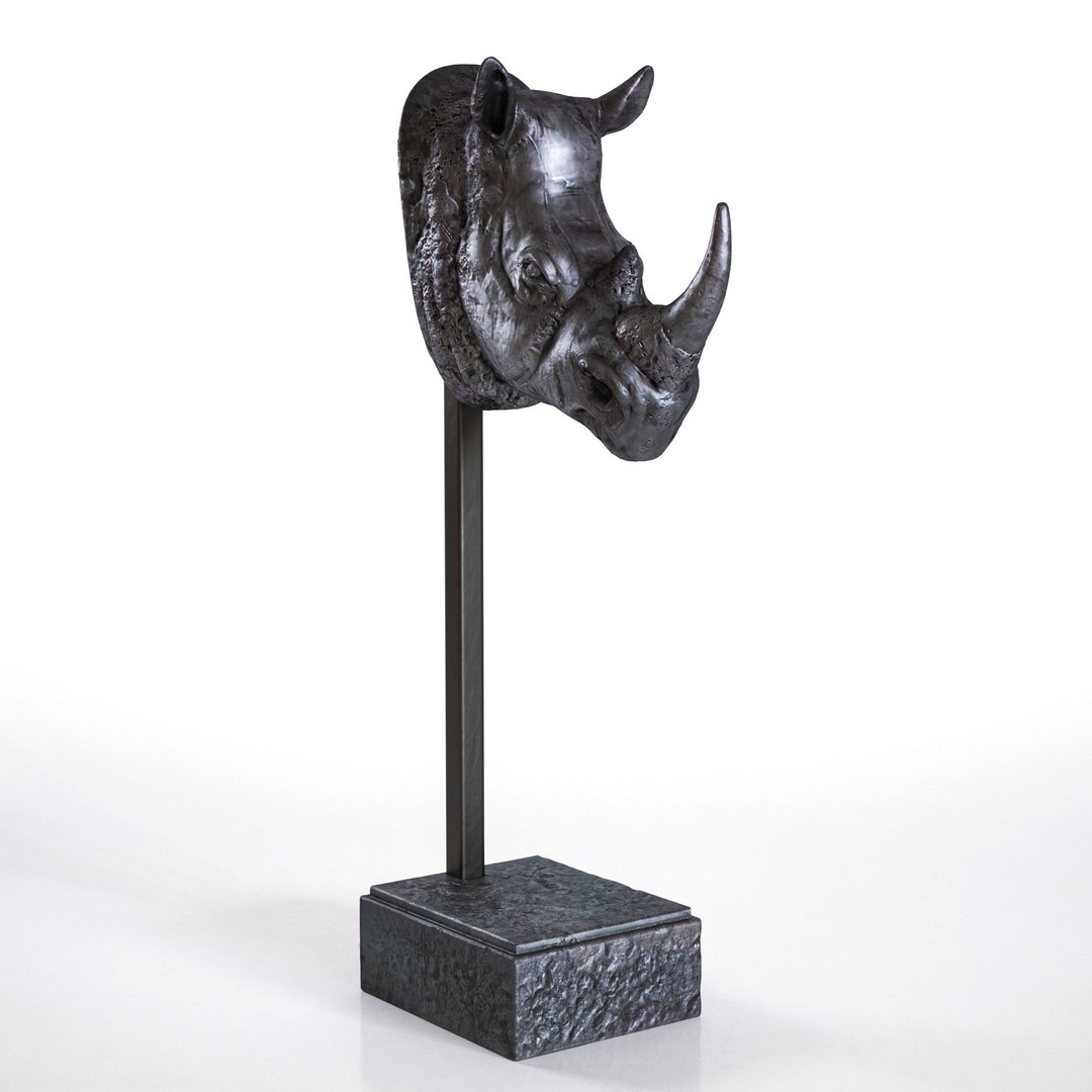 Dino Rhino Sculpture 3D - TurboSquid 1225972