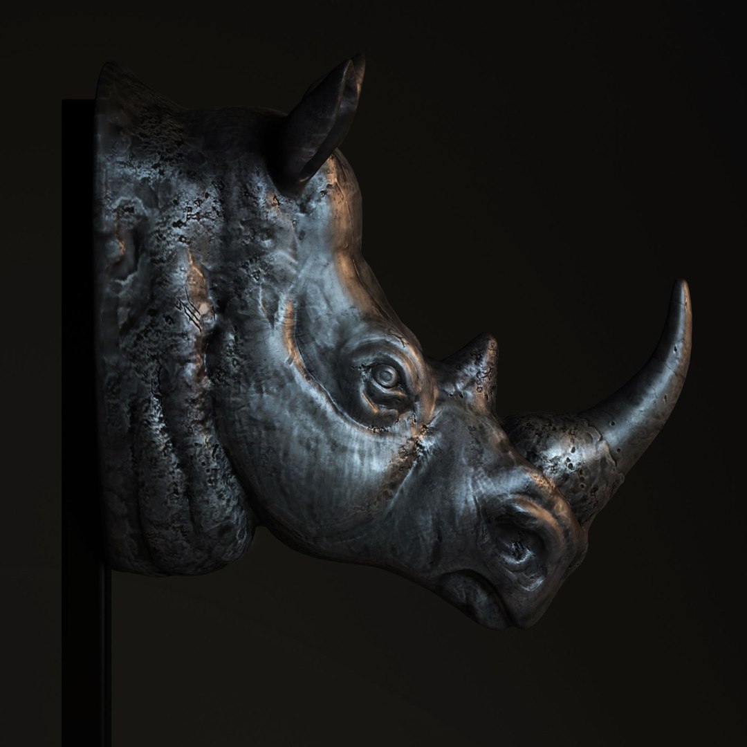 Dino Rhino Sculpture 3D - TurboSquid 1225972