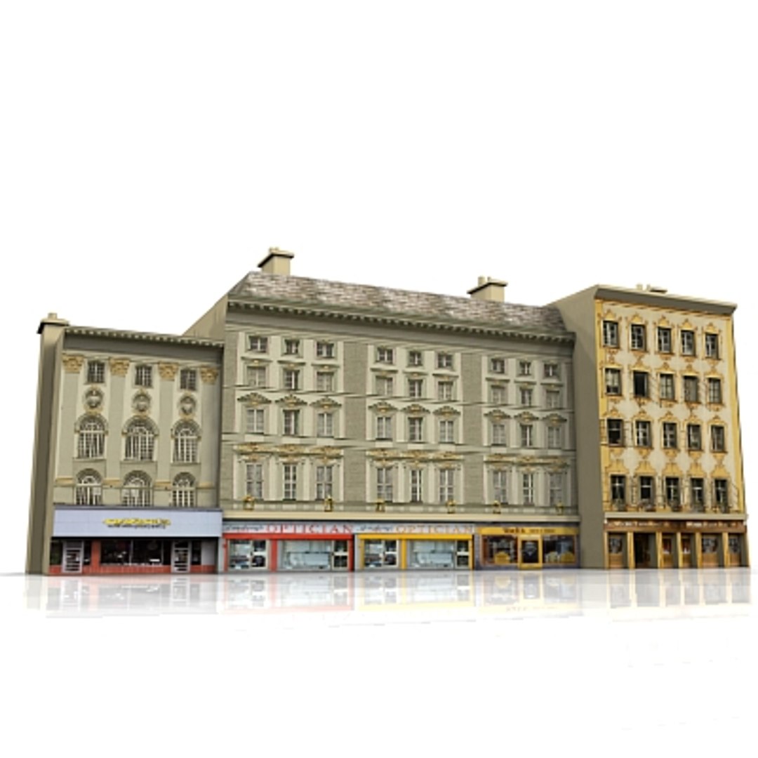 3d model buildings