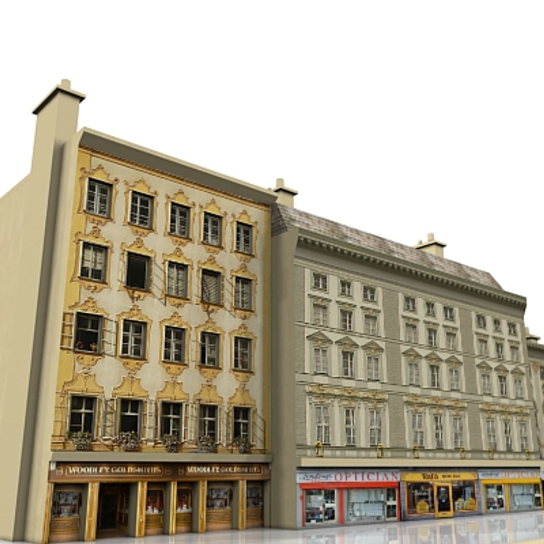 3d model buildings