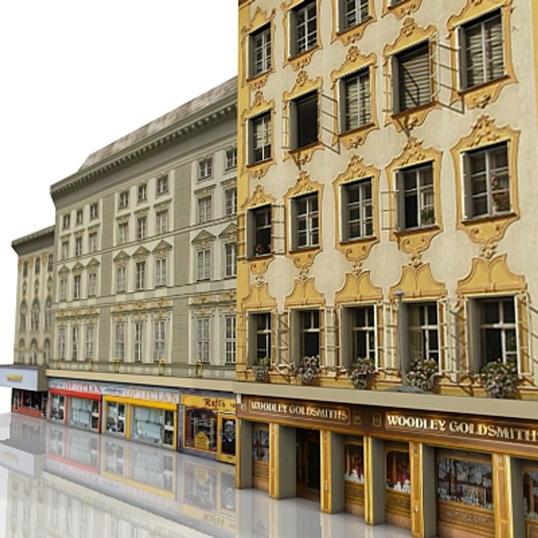 3d model buildings