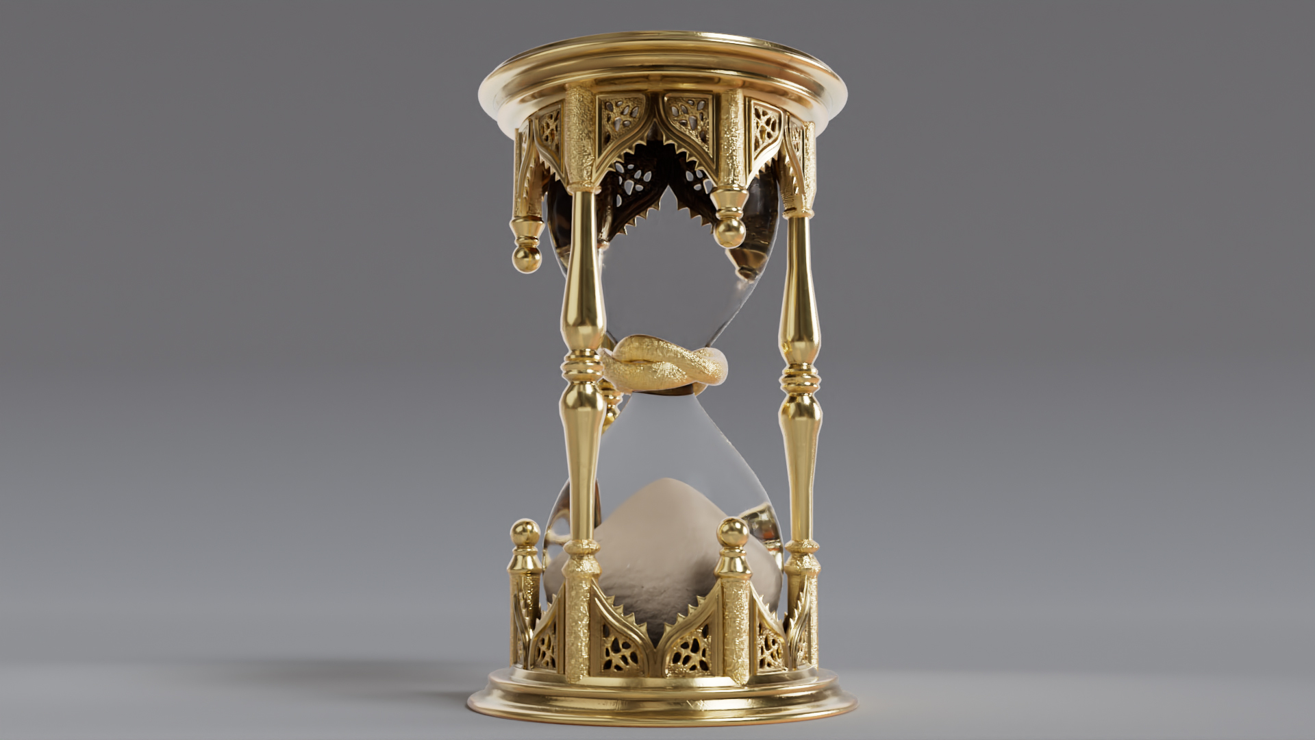 3D Model Hourglass - TurboSquid 2021359