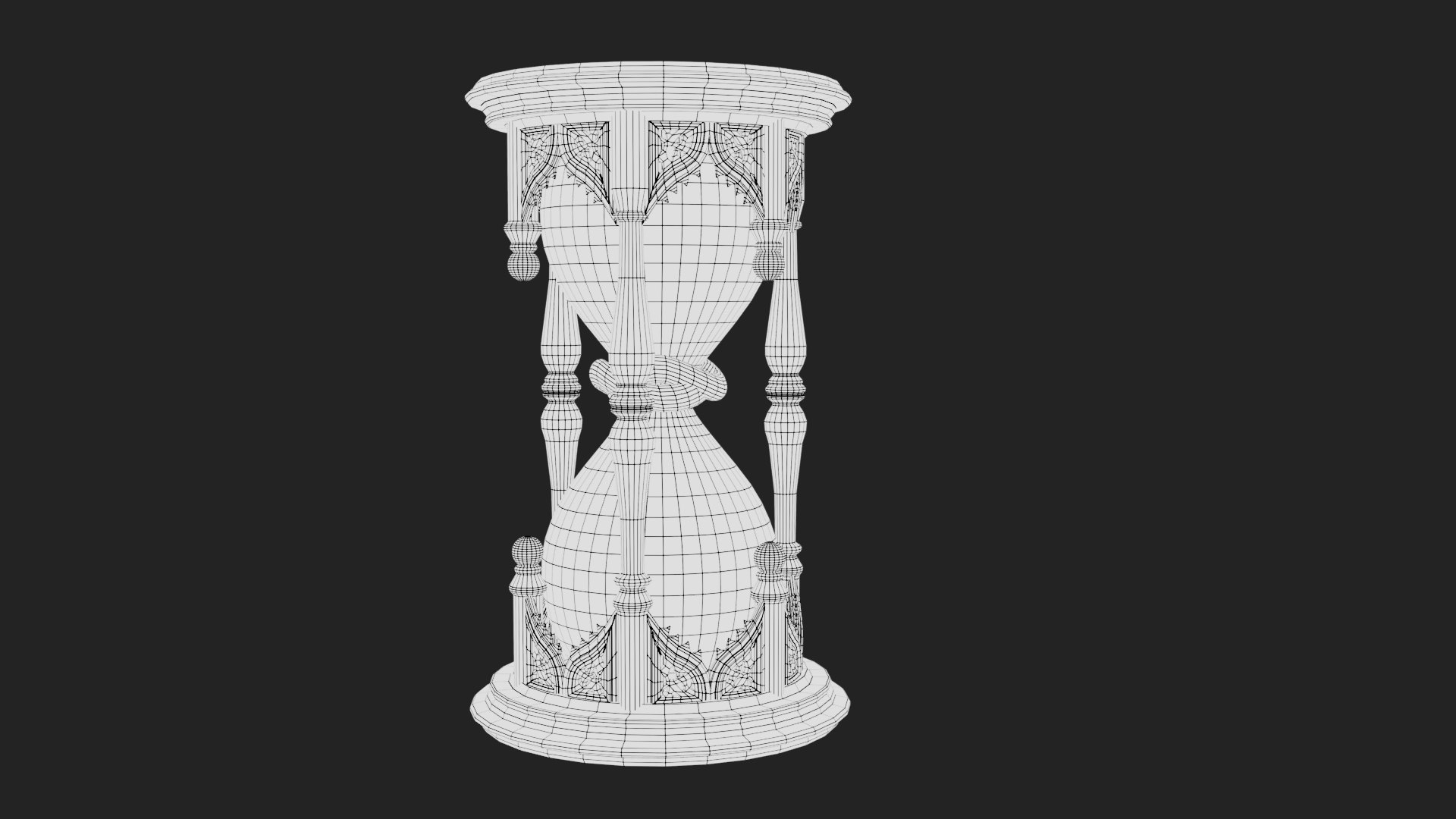 3D Model Hourglass - TurboSquid 2021359