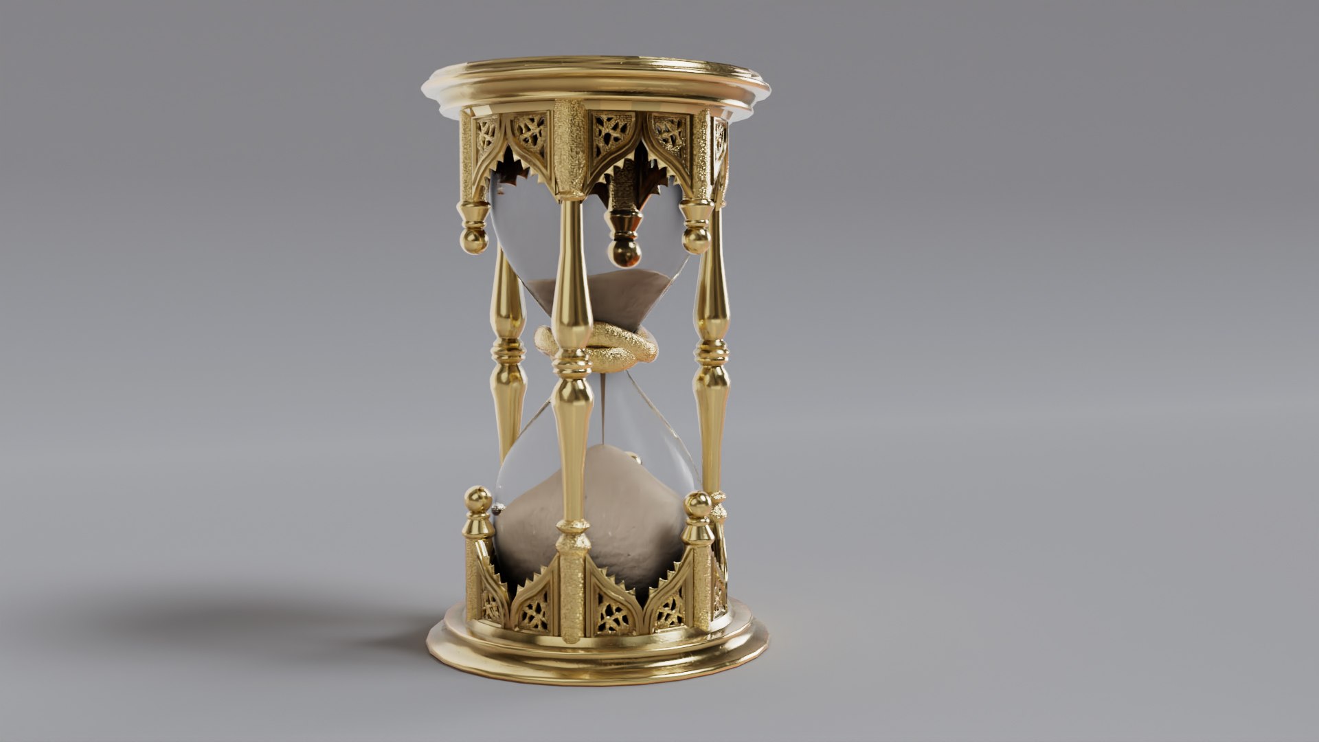 3D Model Hourglass - TurboSquid 2021359