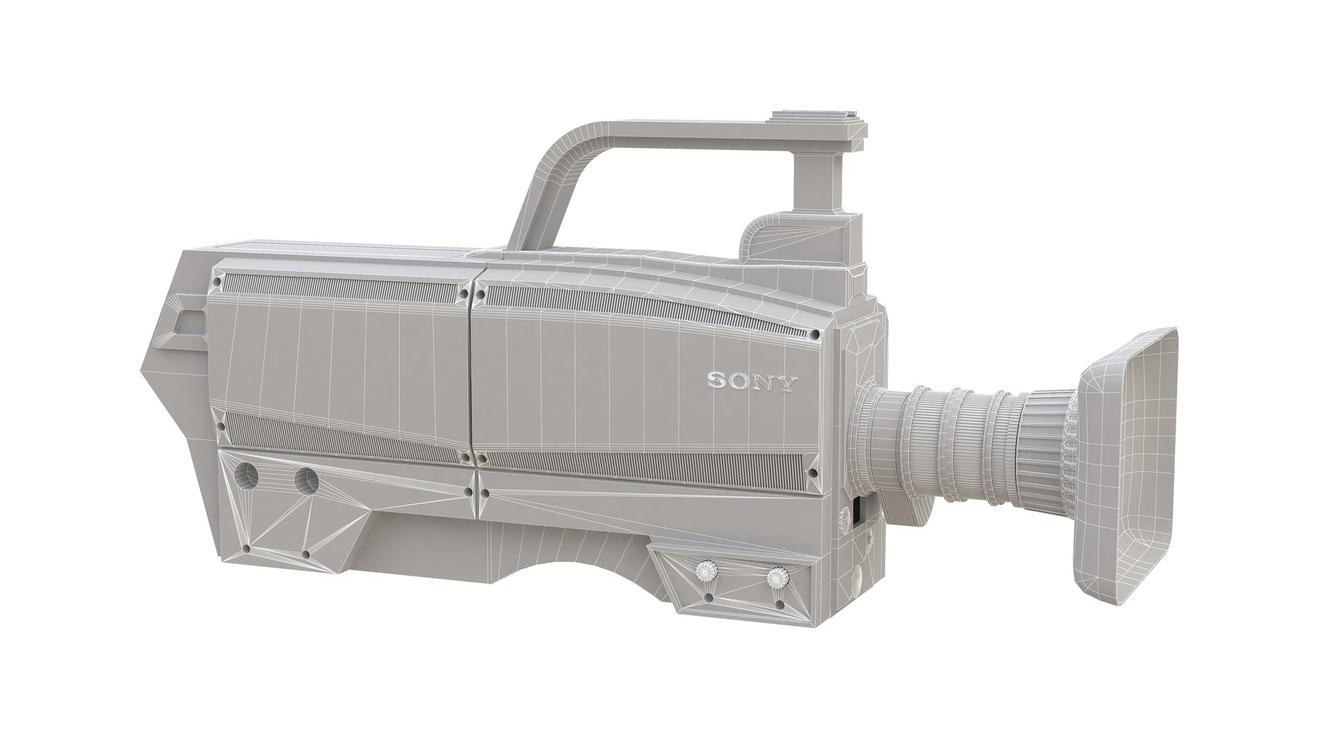 Tv Camera Studio 3D Model - TurboSquid 1530593