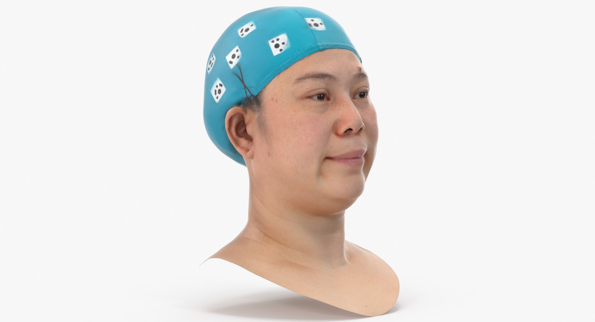 Mei Human Head Dimpler AU14 Clean Scan 3D Model - TurboSquid 1746930