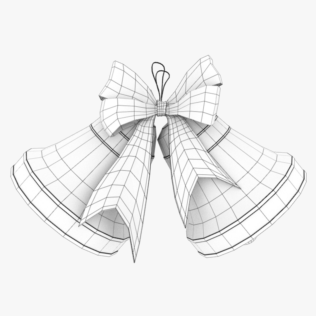 Christmas Bells 3D Model - TurboSquid 1230616