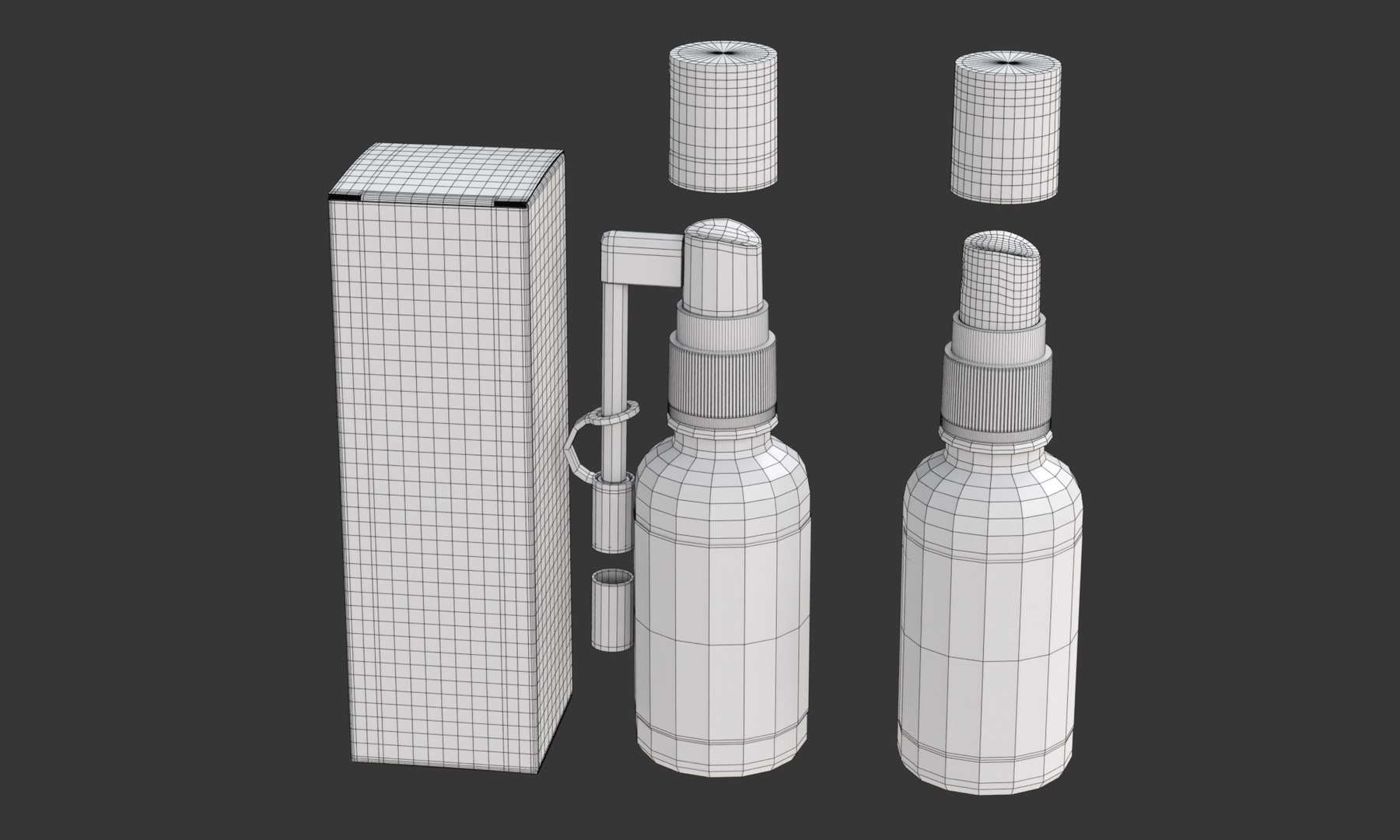 Propolis Spray Bottle Model - TurboSquid 2282927