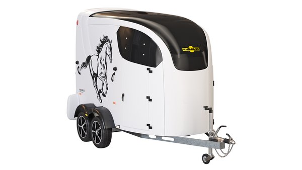 modelo 3d Remolque para caballos Humbaur Maximus - TurboSquid 2127728