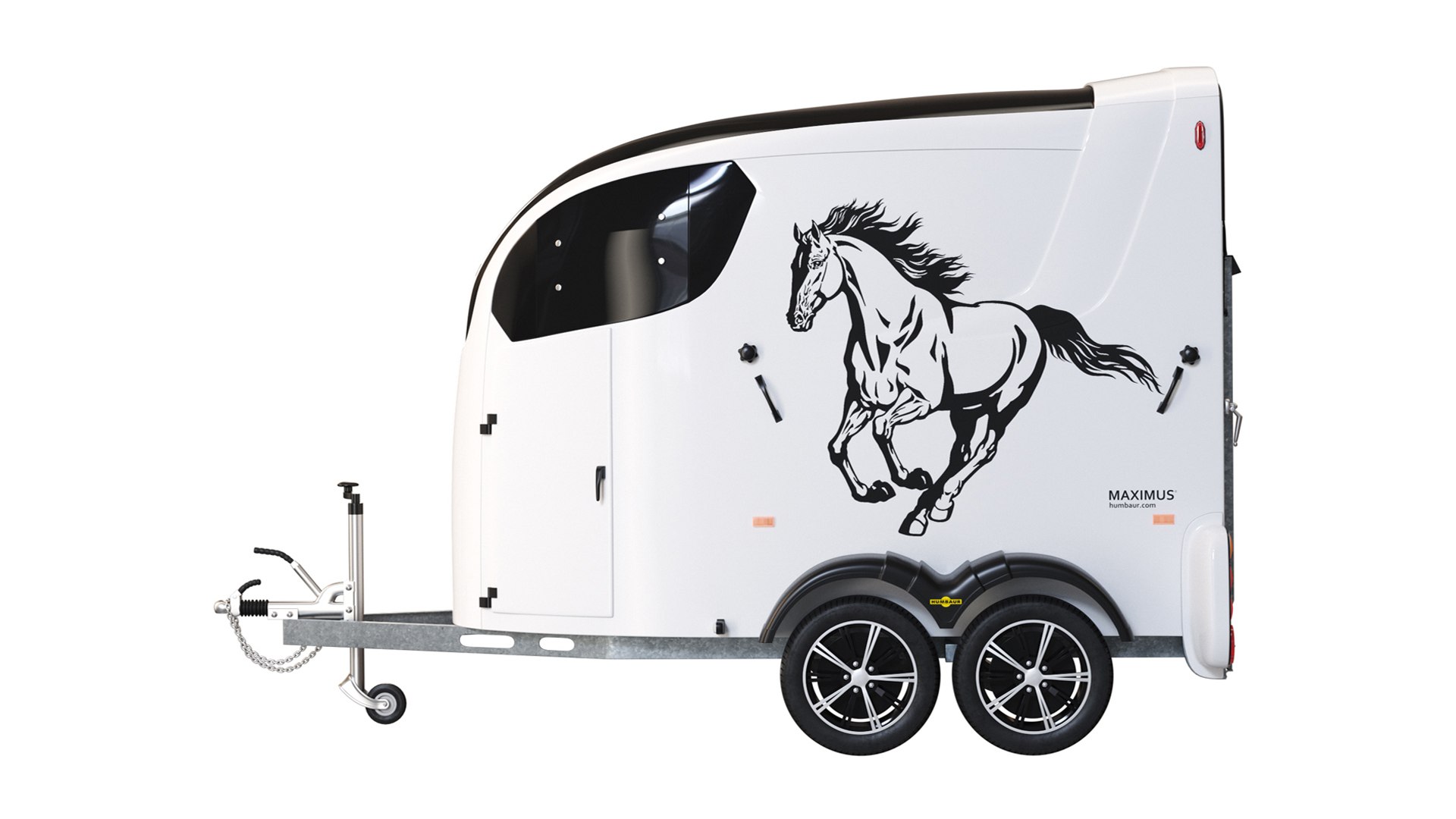 3D Humbaur Maximus Horse Trailer - TurboSquid 2127728