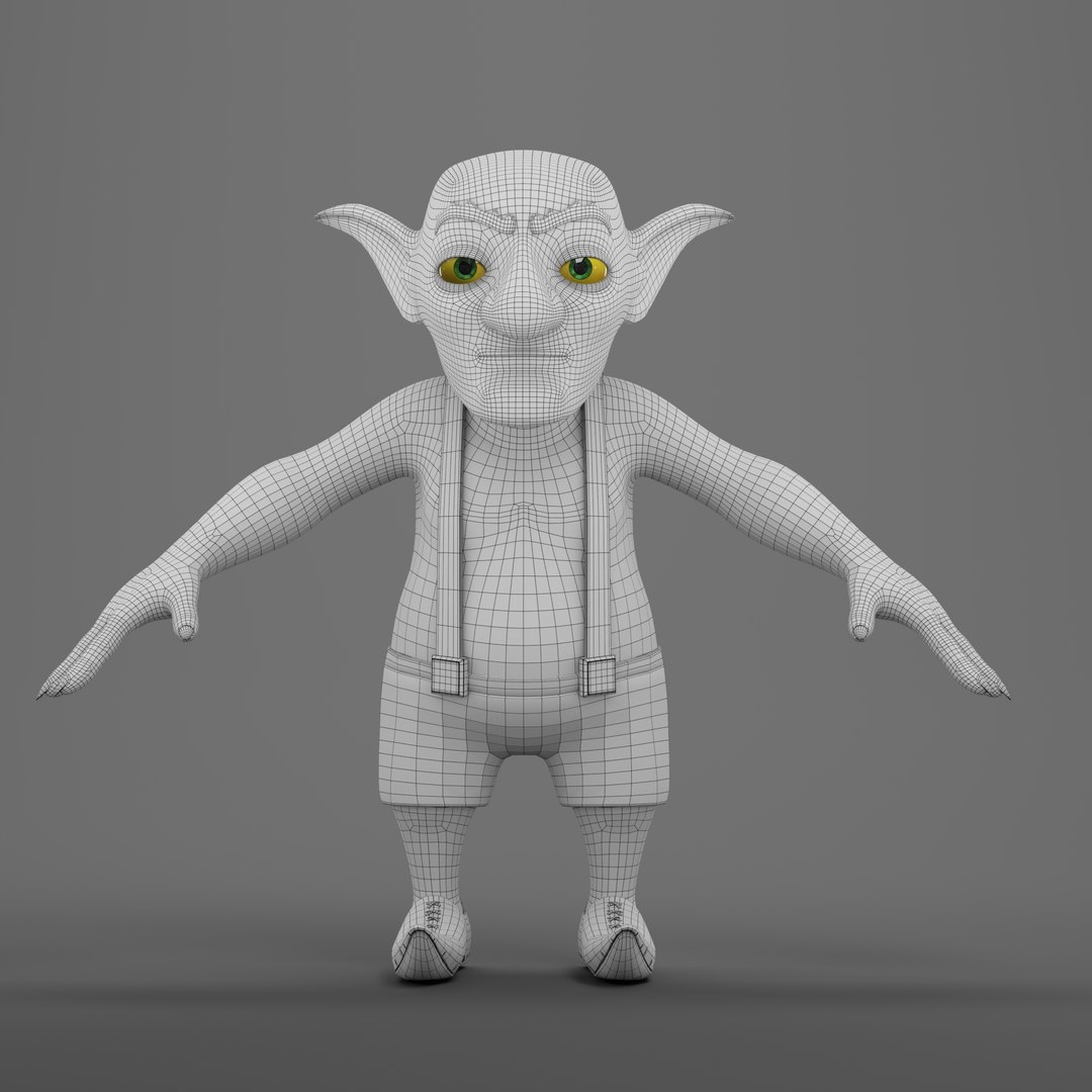 Goblin Character 3D Model - TurboSquid 2298653