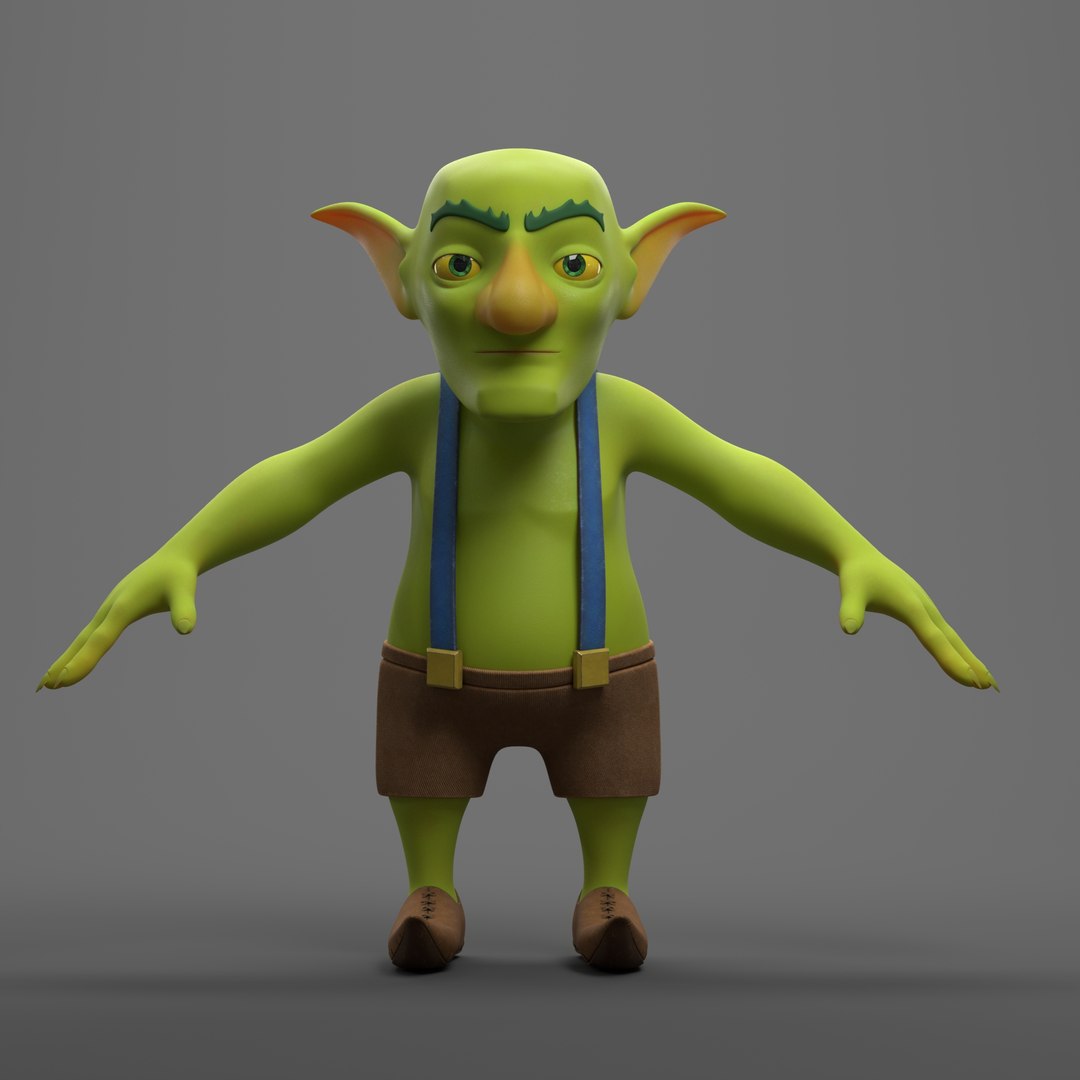 Goblin Character 3D Model - TurboSquid 2298653