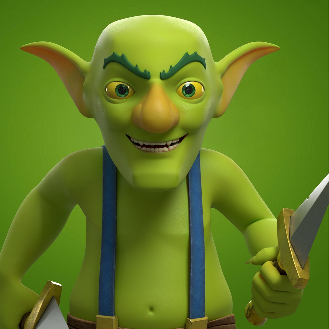 Goblin Character 3D Model - TurboSquid 2298653