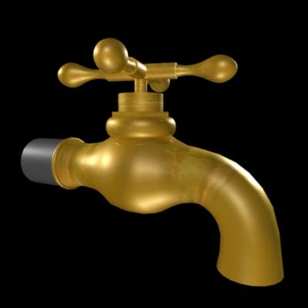 tap old 3d model