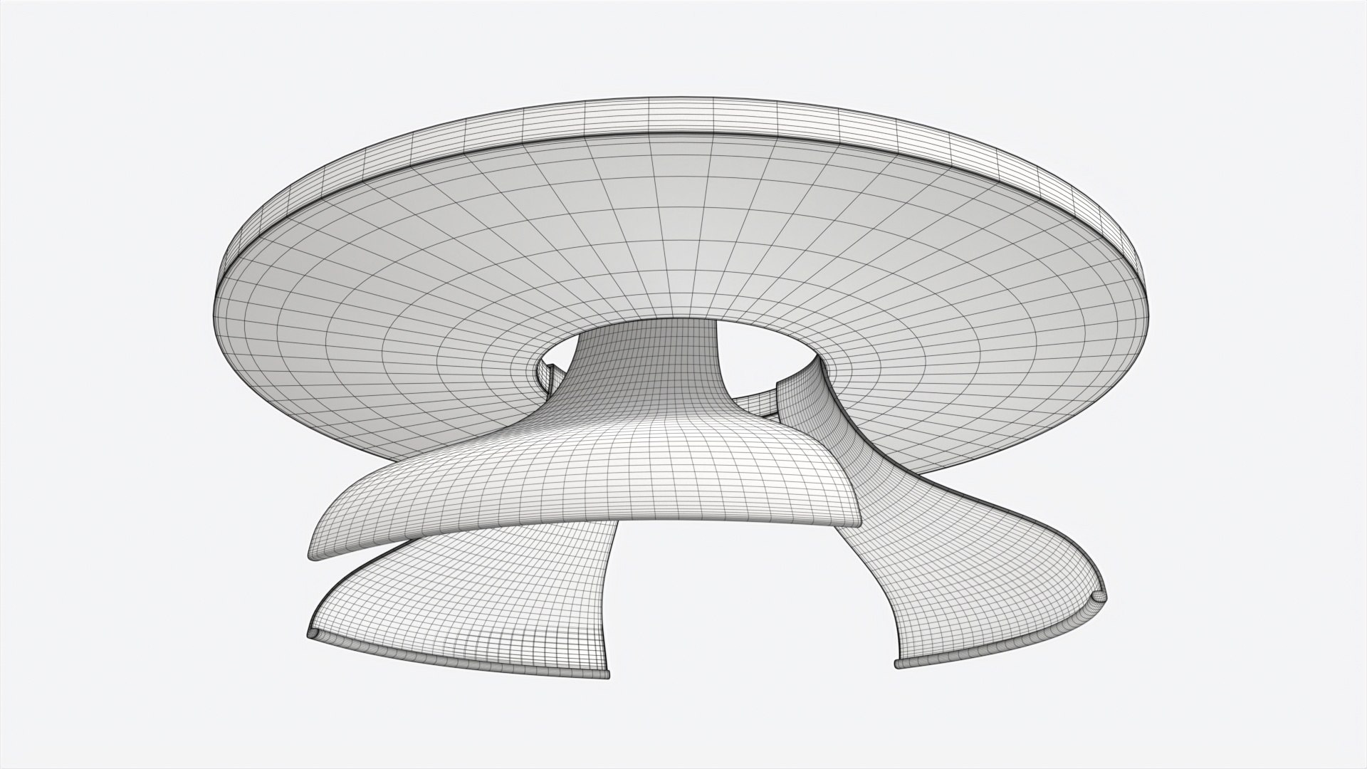 3D Cocktail Table Baker Discus Model - TurboSquid 2101005
