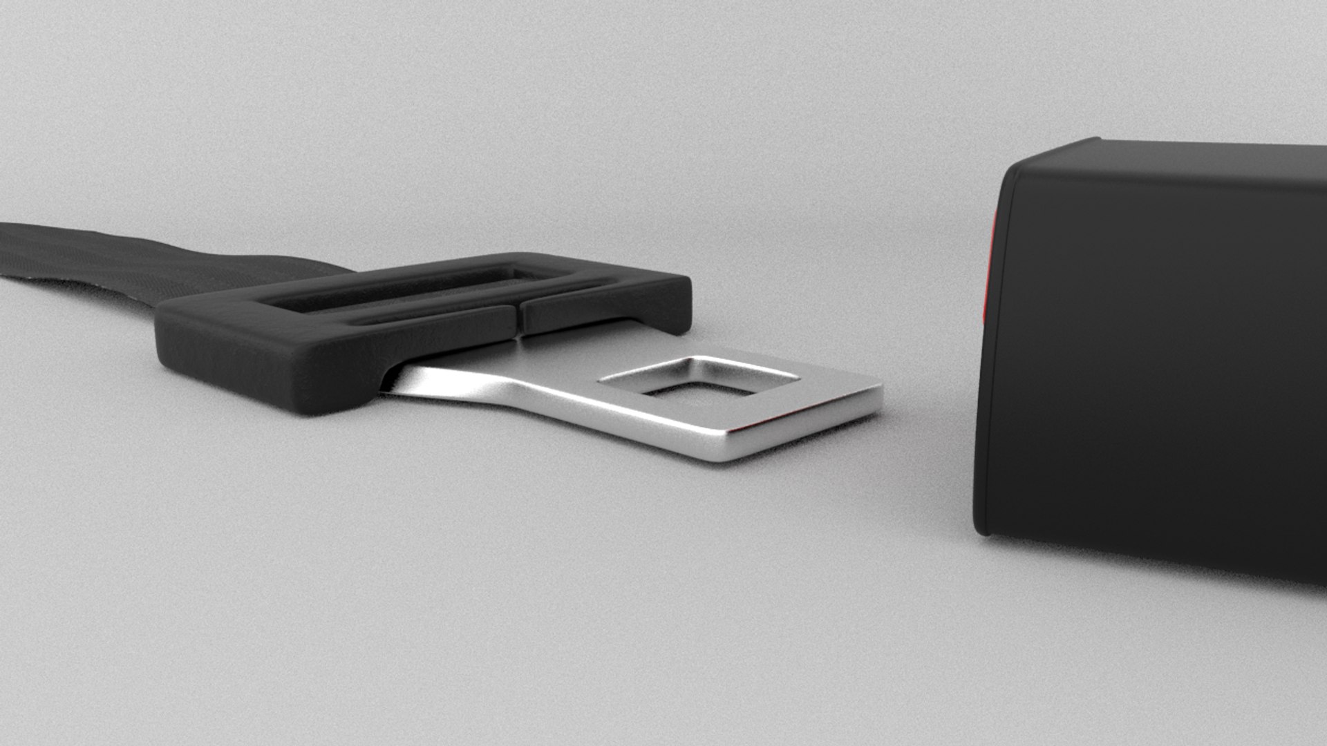 3d Seatbelt Seat Belt Model