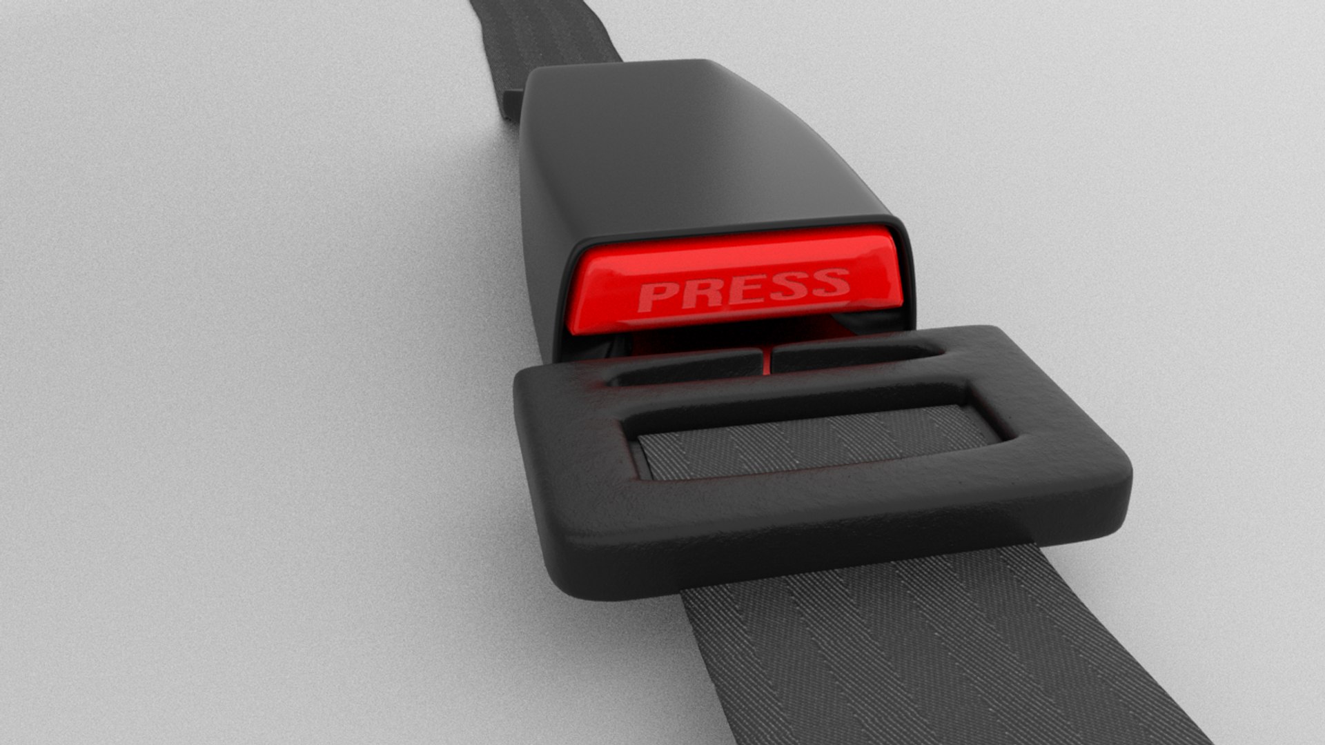 3d Seatbelt Seat Belt Model