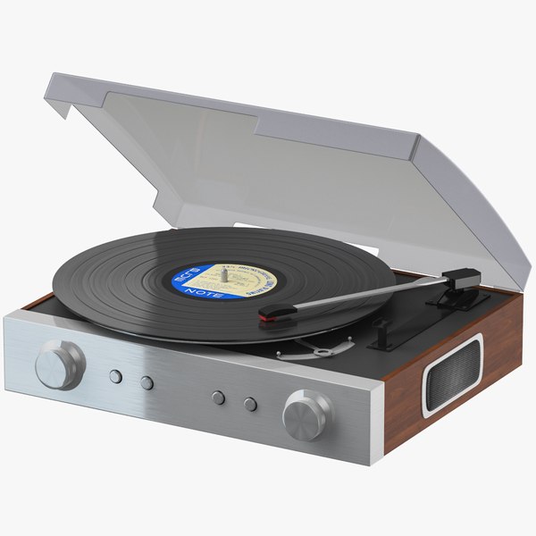 3d vinyl modeled realistic model