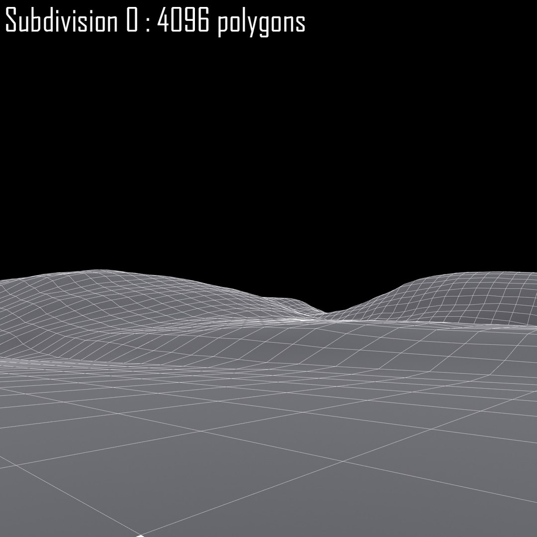 Hills Environment 3d Max