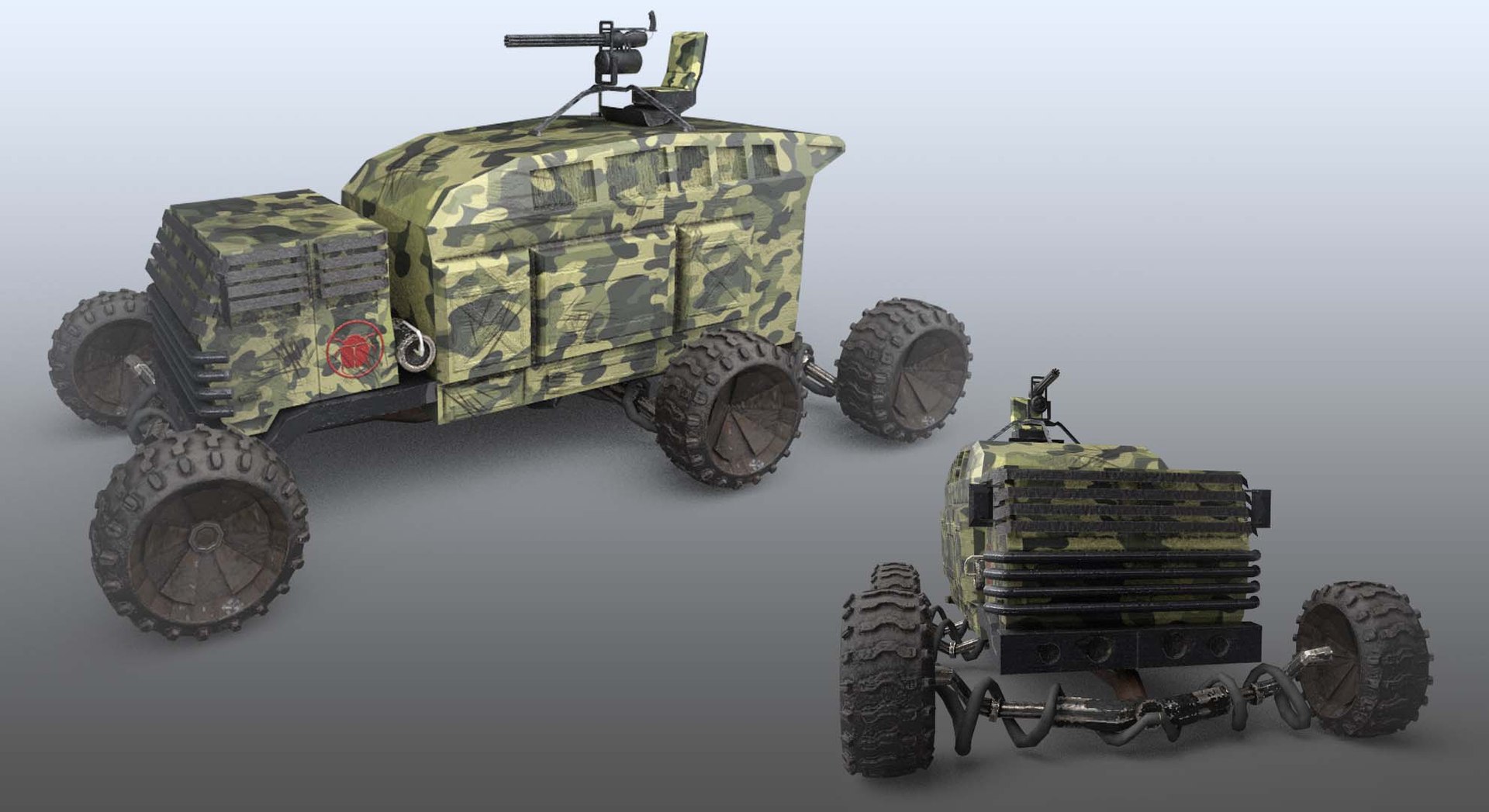 Armored Scarab 3D Model - TurboSquid 1785923