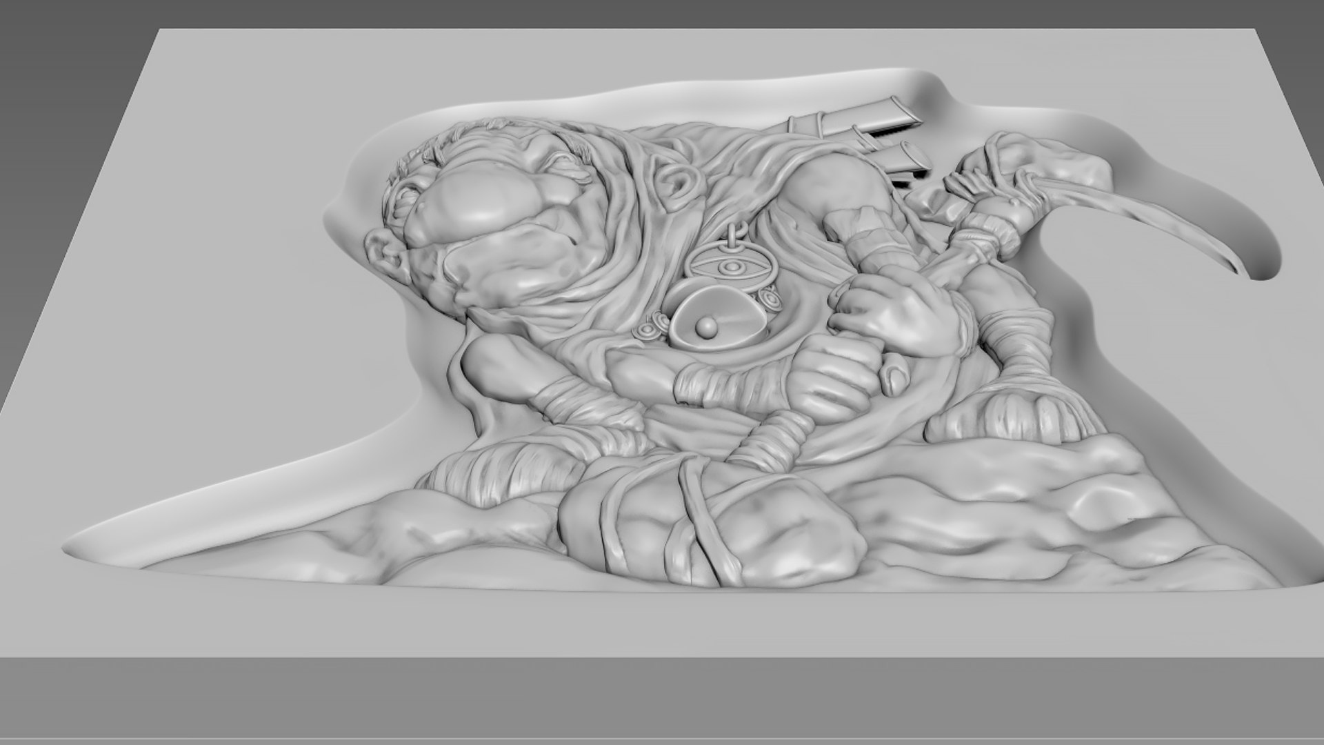 3D Model Bas-Relief 3D Model - TurboSquid 2099806