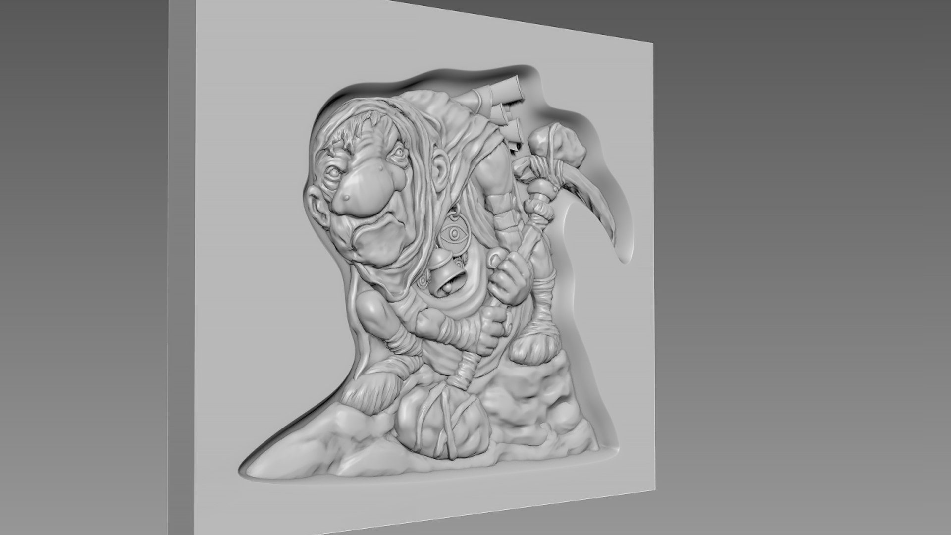 3D Model Bas-Relief 3D Model - TurboSquid 2099806