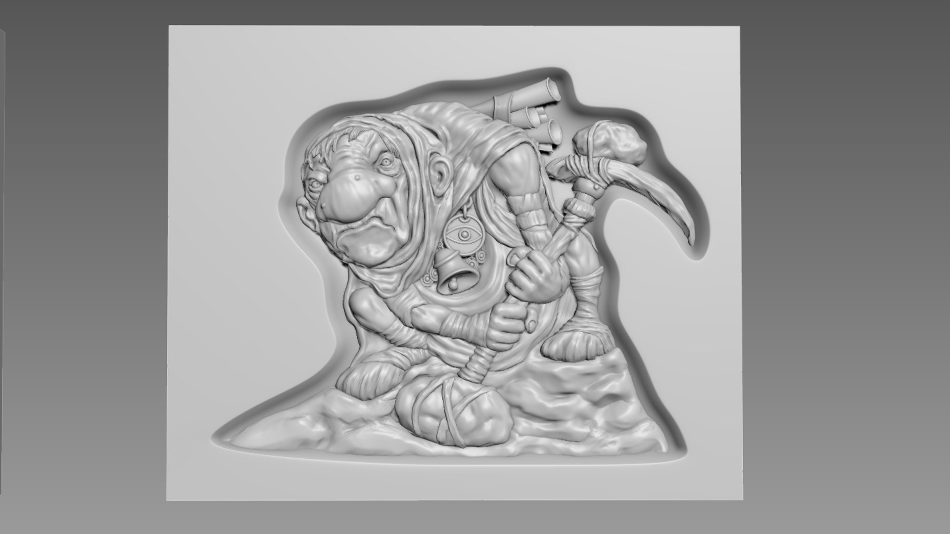 3D Model Bas-Relief 3D Model - TurboSquid 2099806