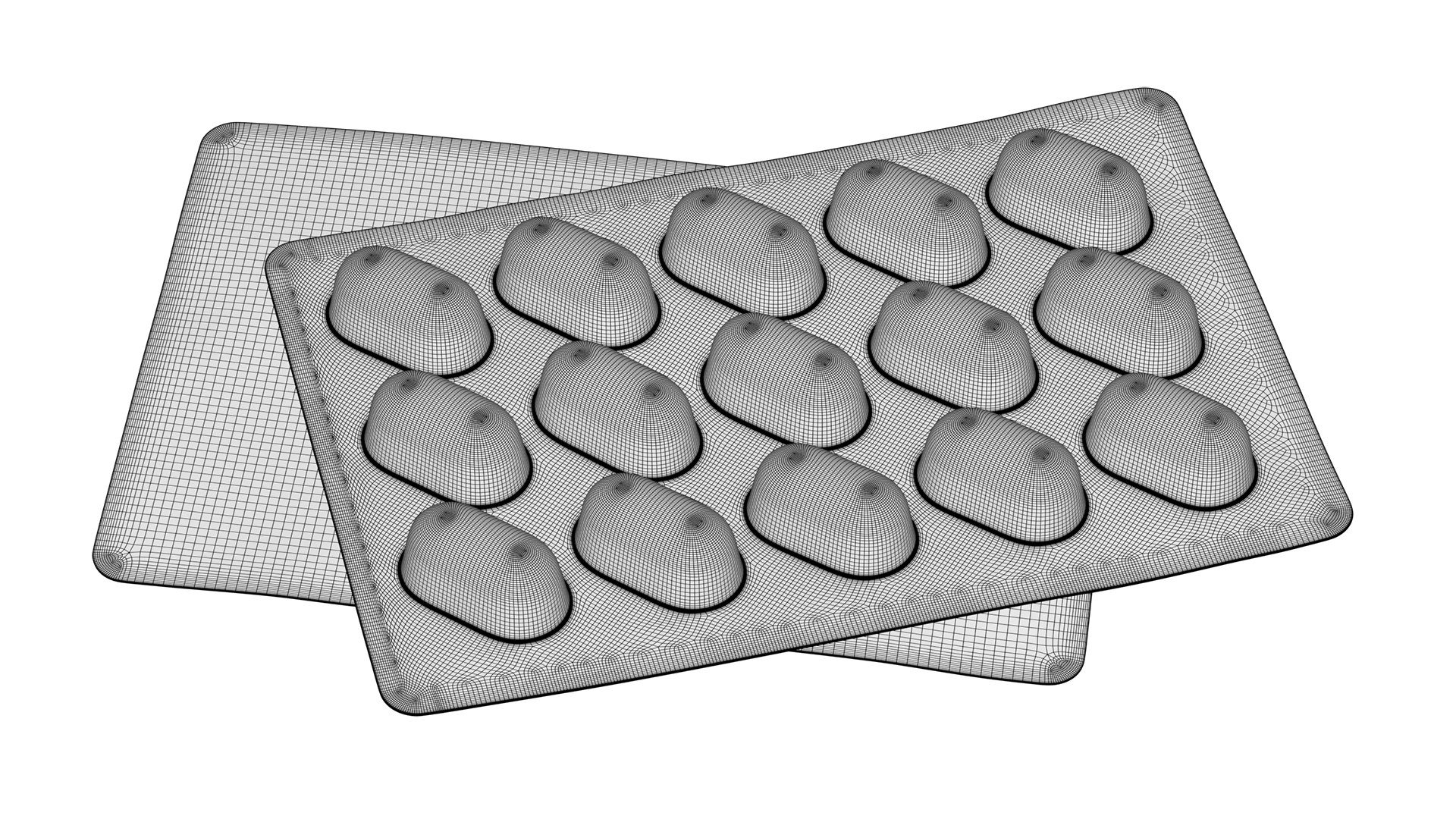 Blister Pack Capsules 3D Model - TurboSquid 1743739