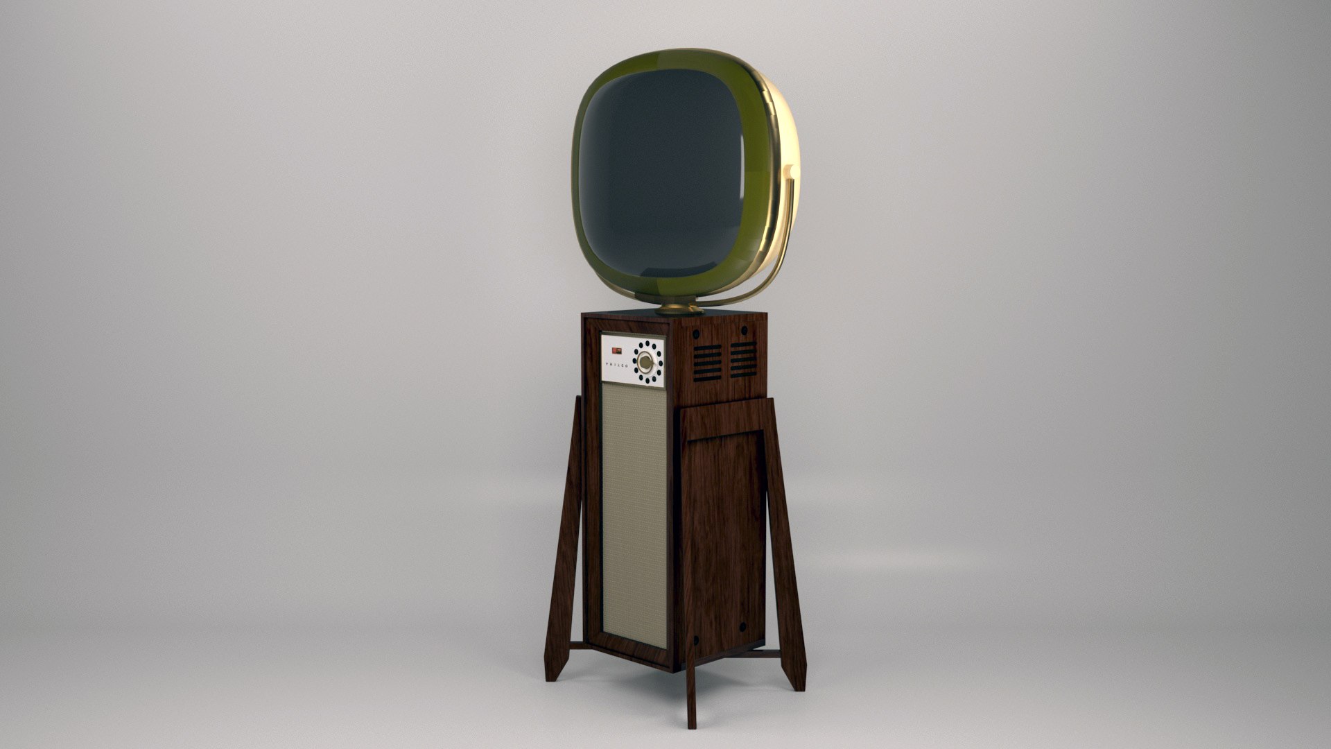 Retro Tv 3D - TurboSquid 1702298