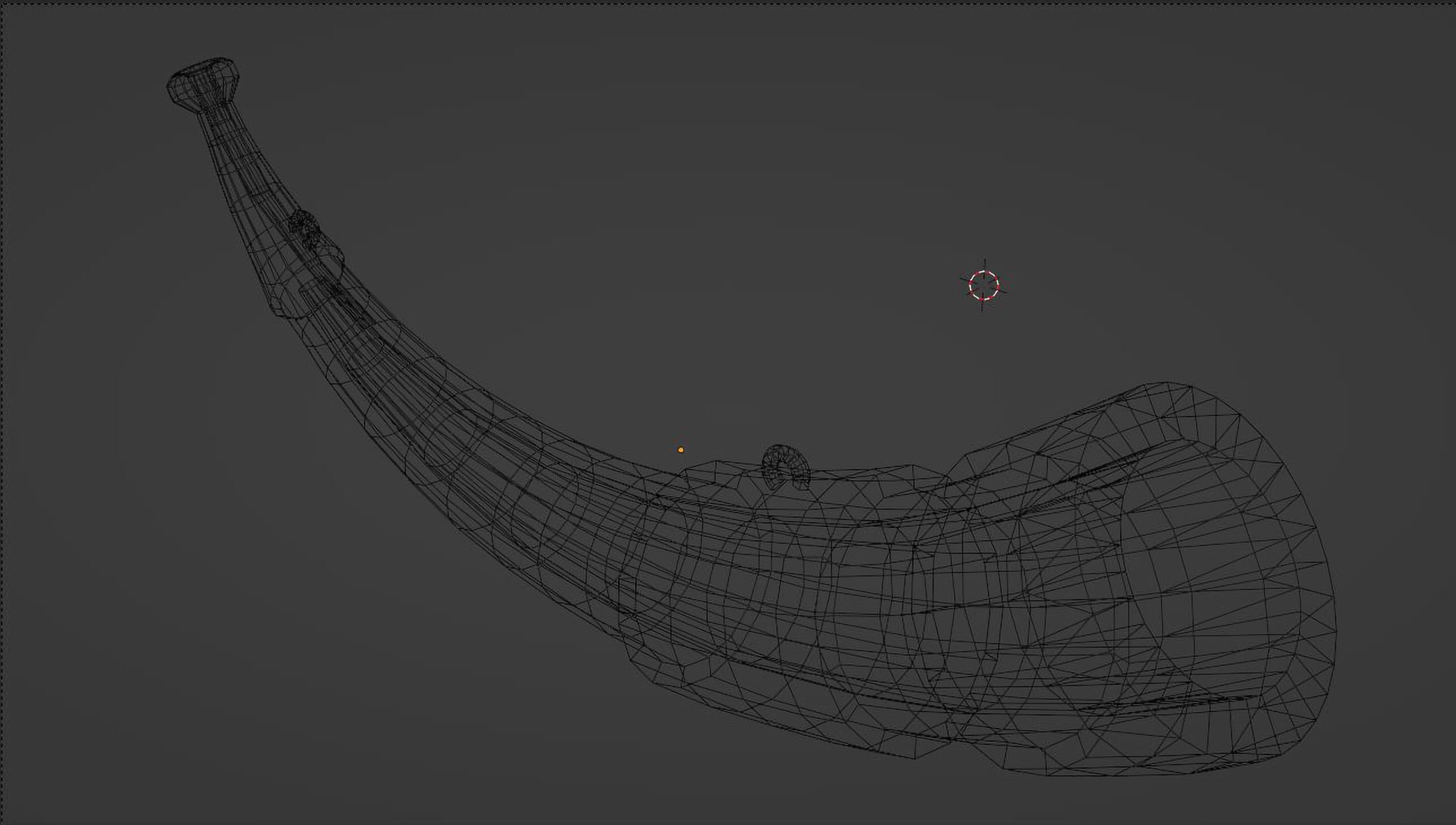 3D Stylized Viking Horn Arabian Style Low Poly PBR Game Ready Low-poly ...