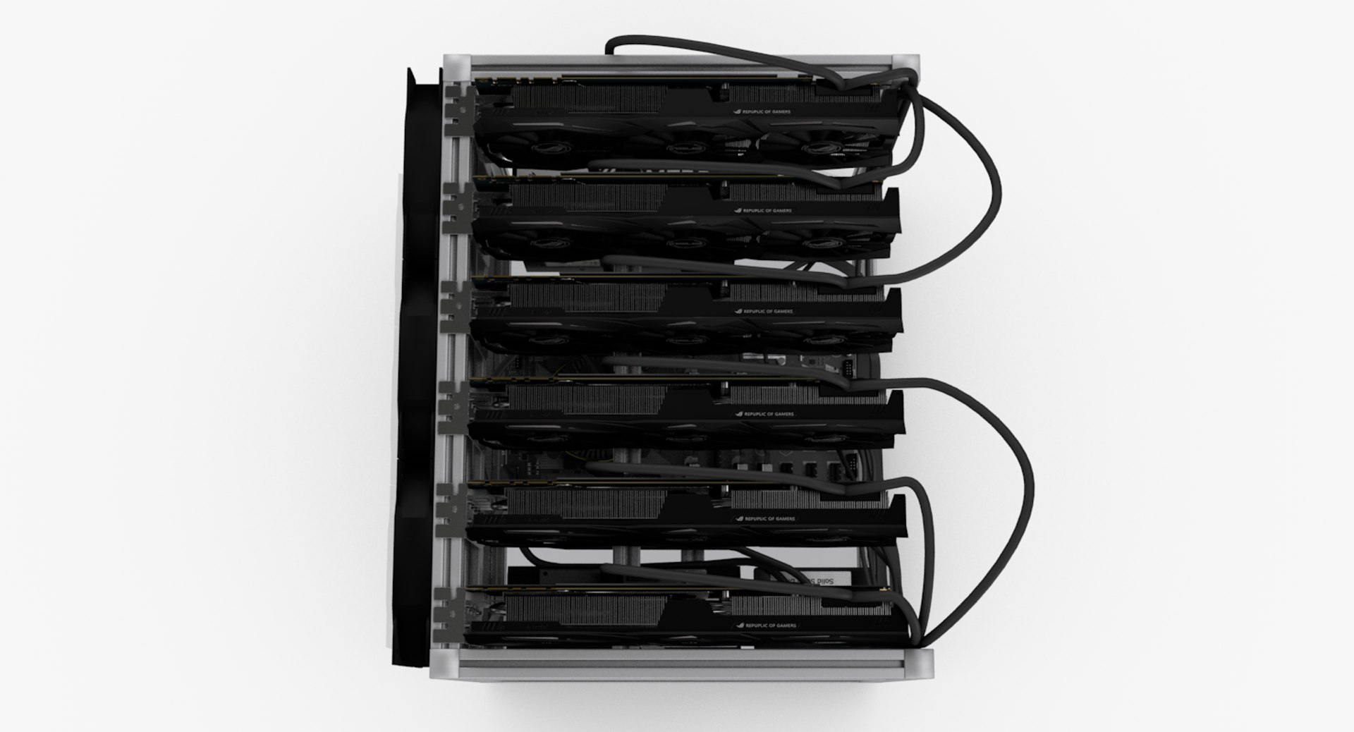 Mining rig model - TurboSquid 1317633