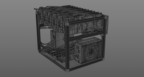 Mining rig model - TurboSquid 1317633