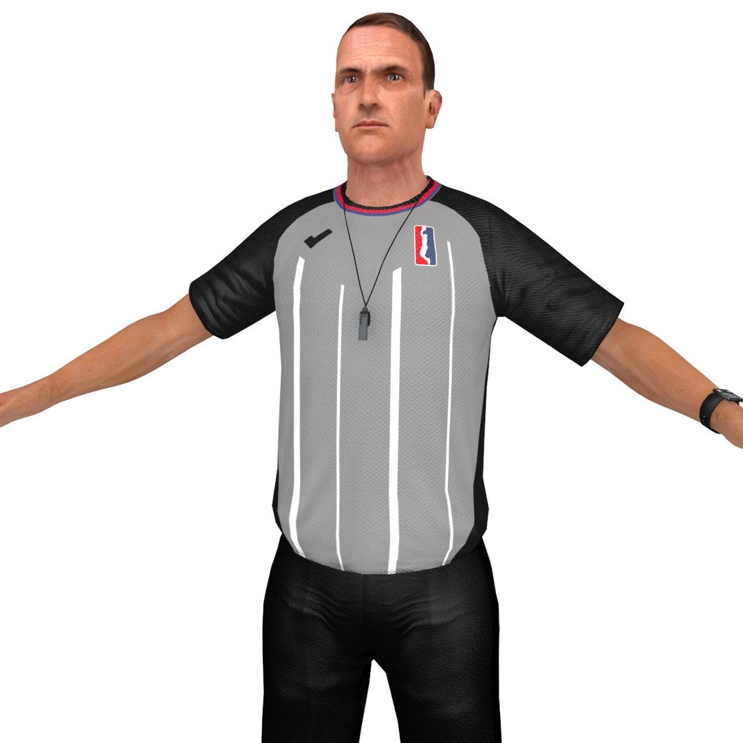 Basketball Referee Model - TurboSquid 1314307