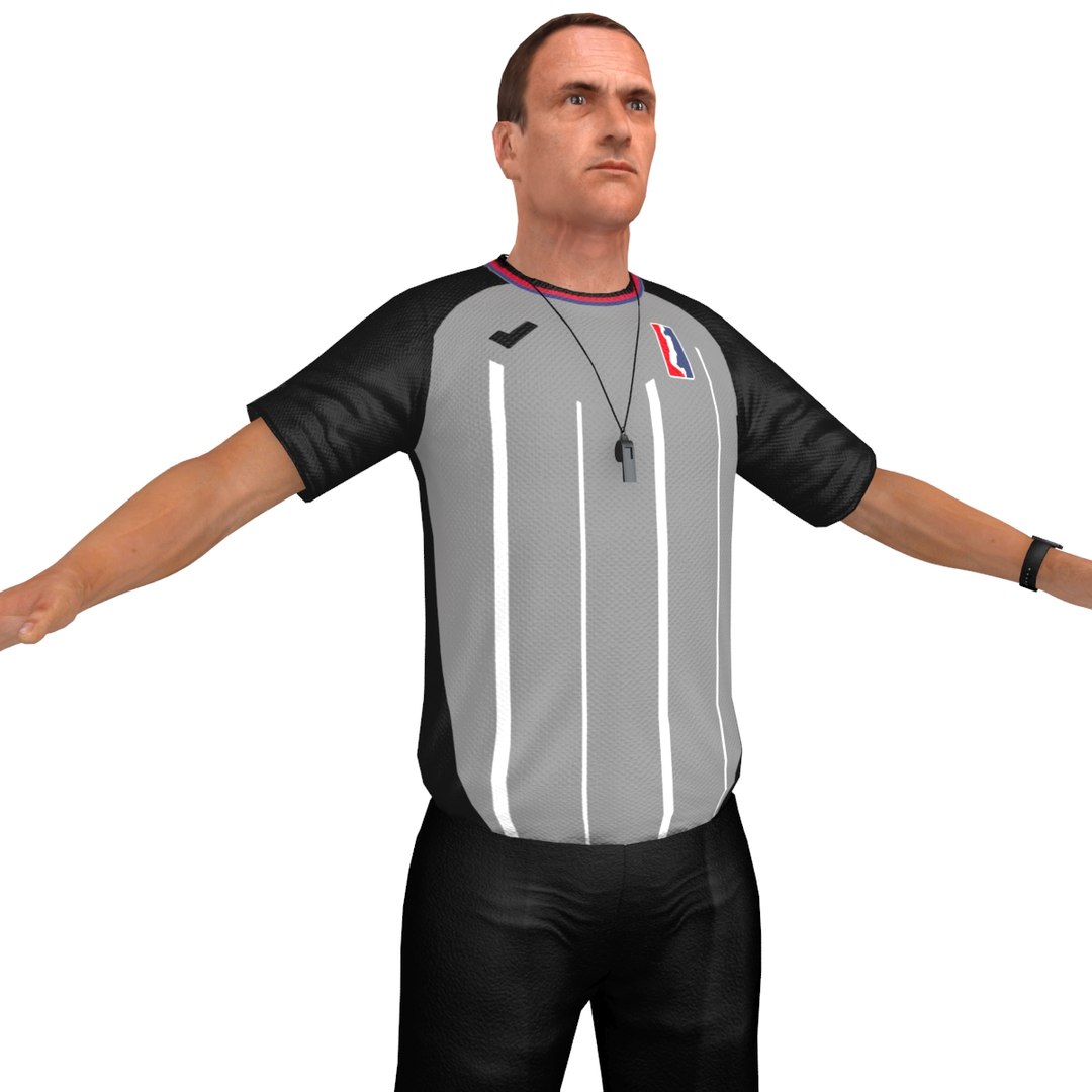 Basketball Referee Model - TurboSquid 1314307