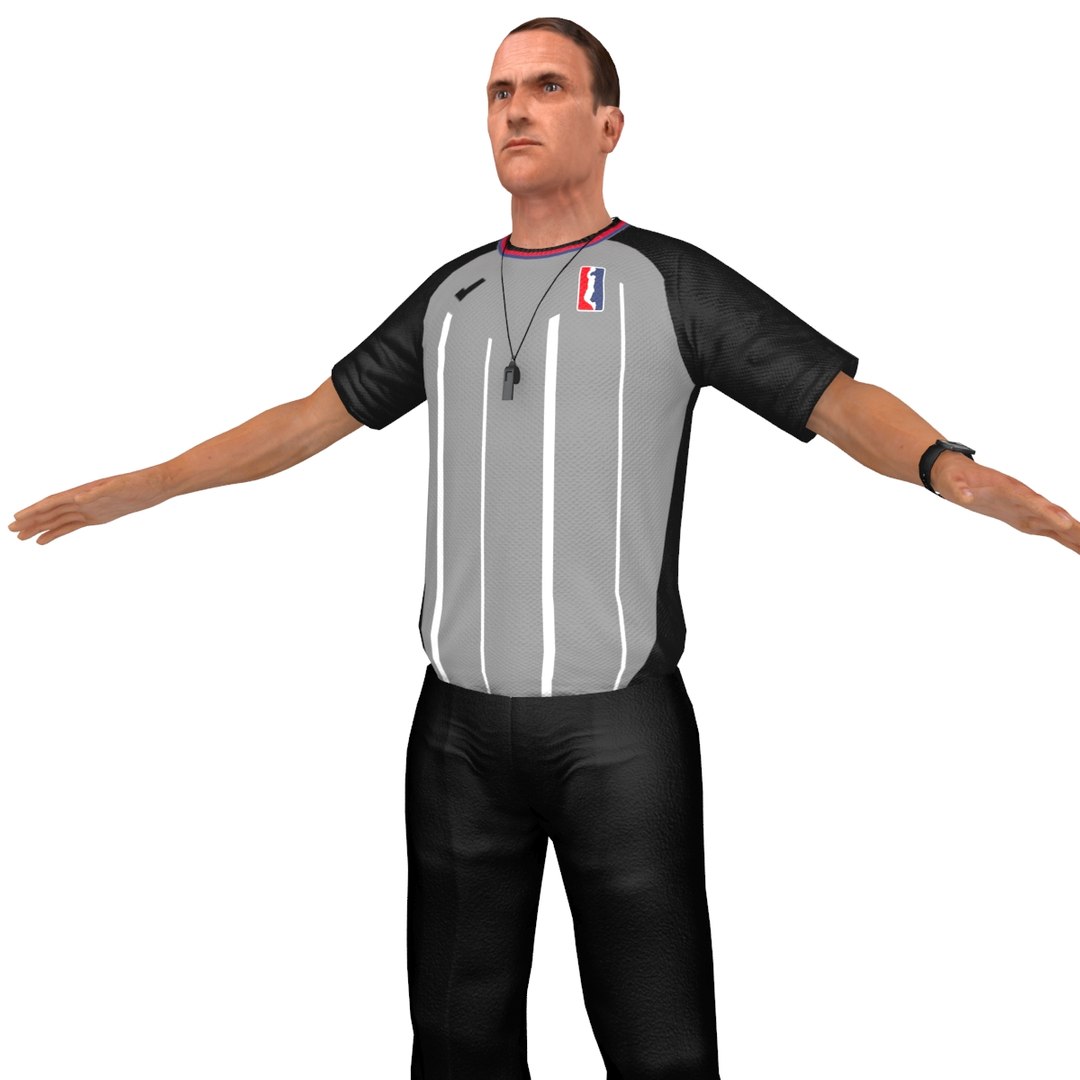 Basketball Referee Model - TurboSquid 1314307