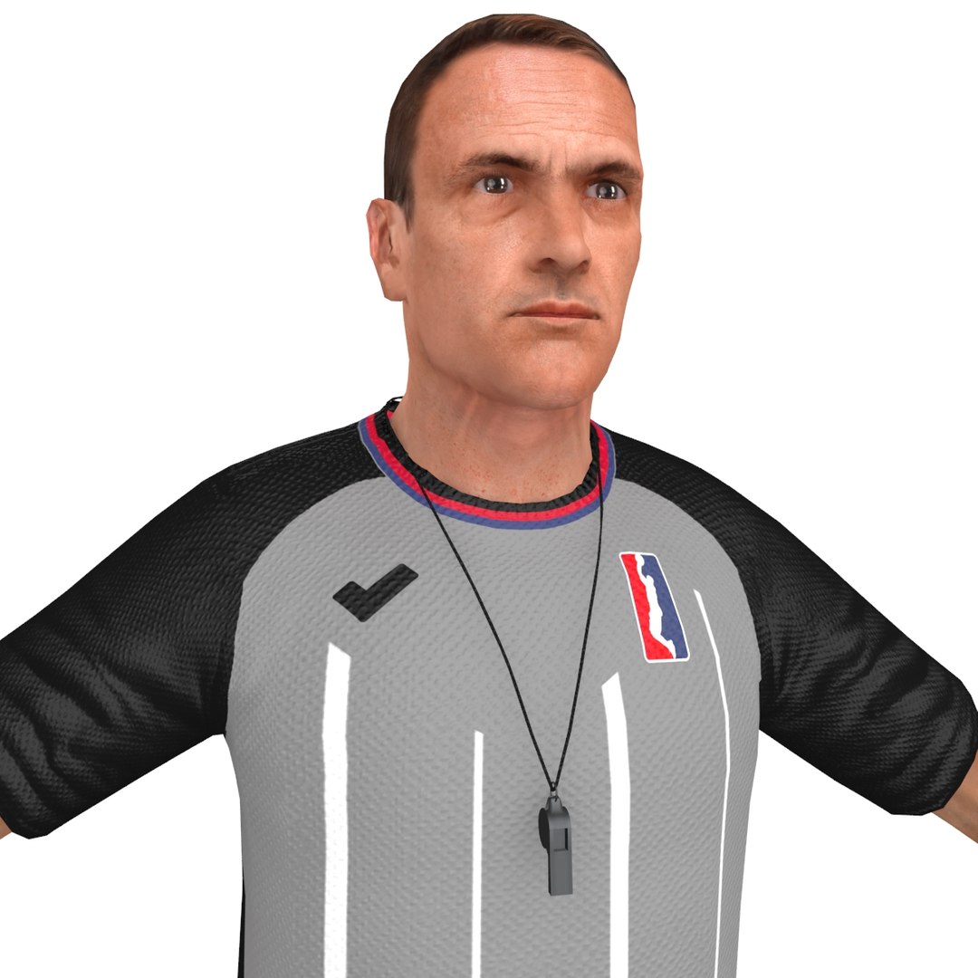 Basketball Referee Model - TurboSquid 1314307