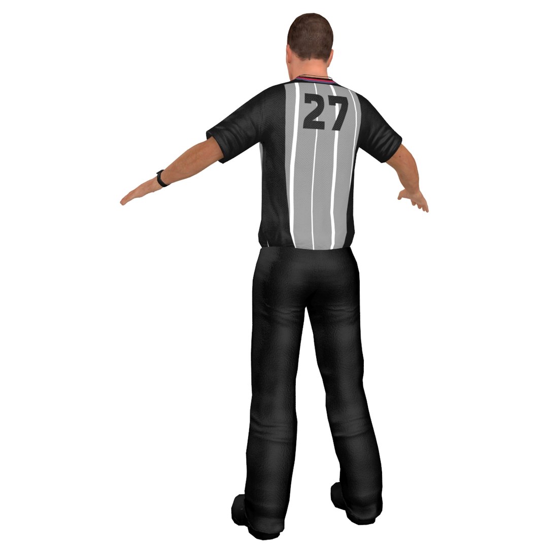 Basketball referee model - TurboSquid 1314307