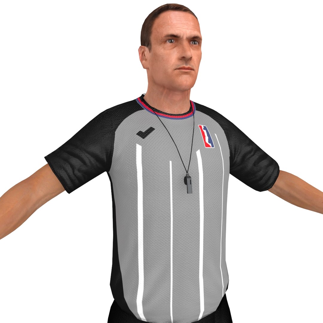 Basketball Referee Model - TurboSquid 1314307