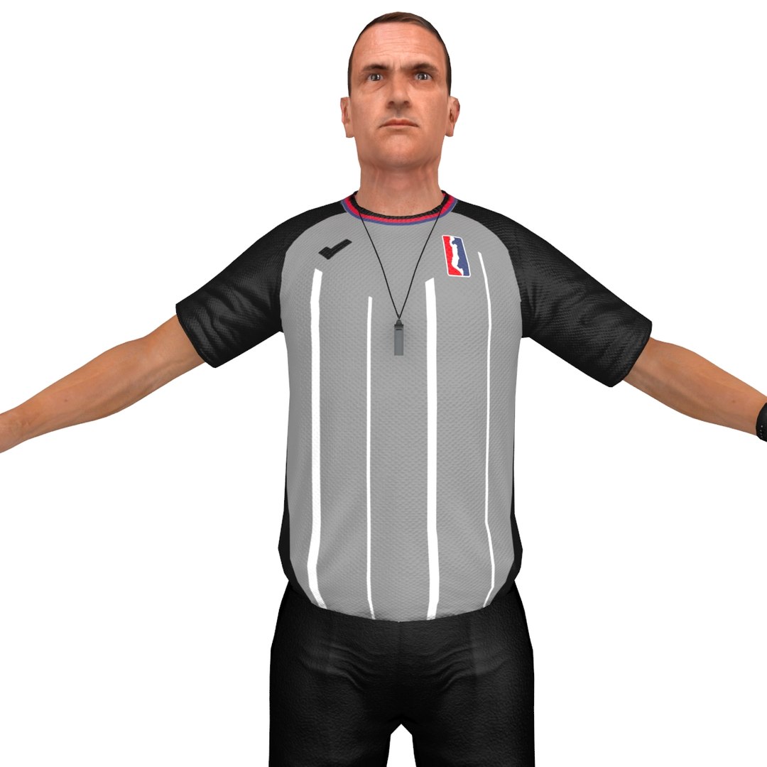 Basketball Referee Model - TurboSquid 1314307