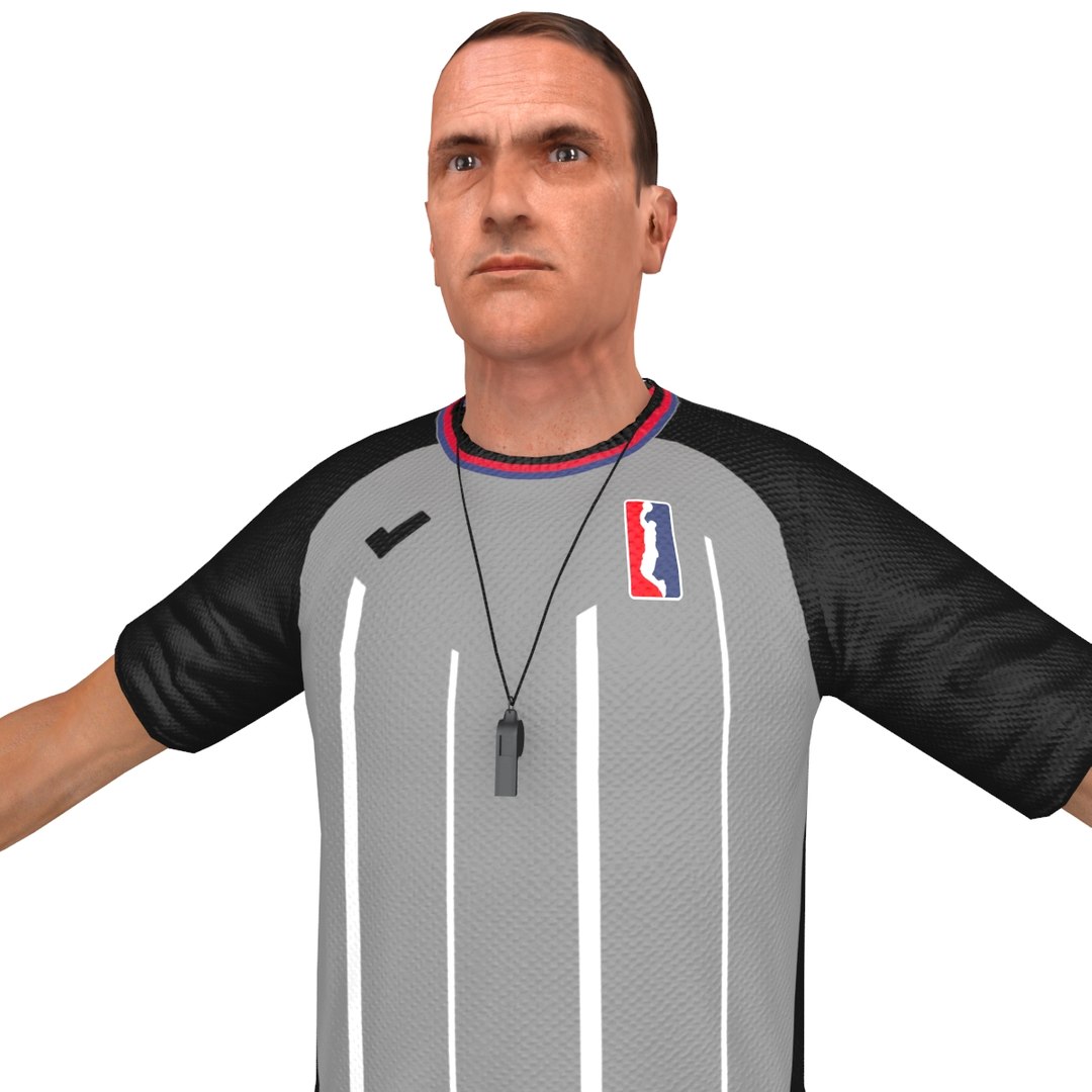 Basketball Referee Model - TurboSquid 1314307