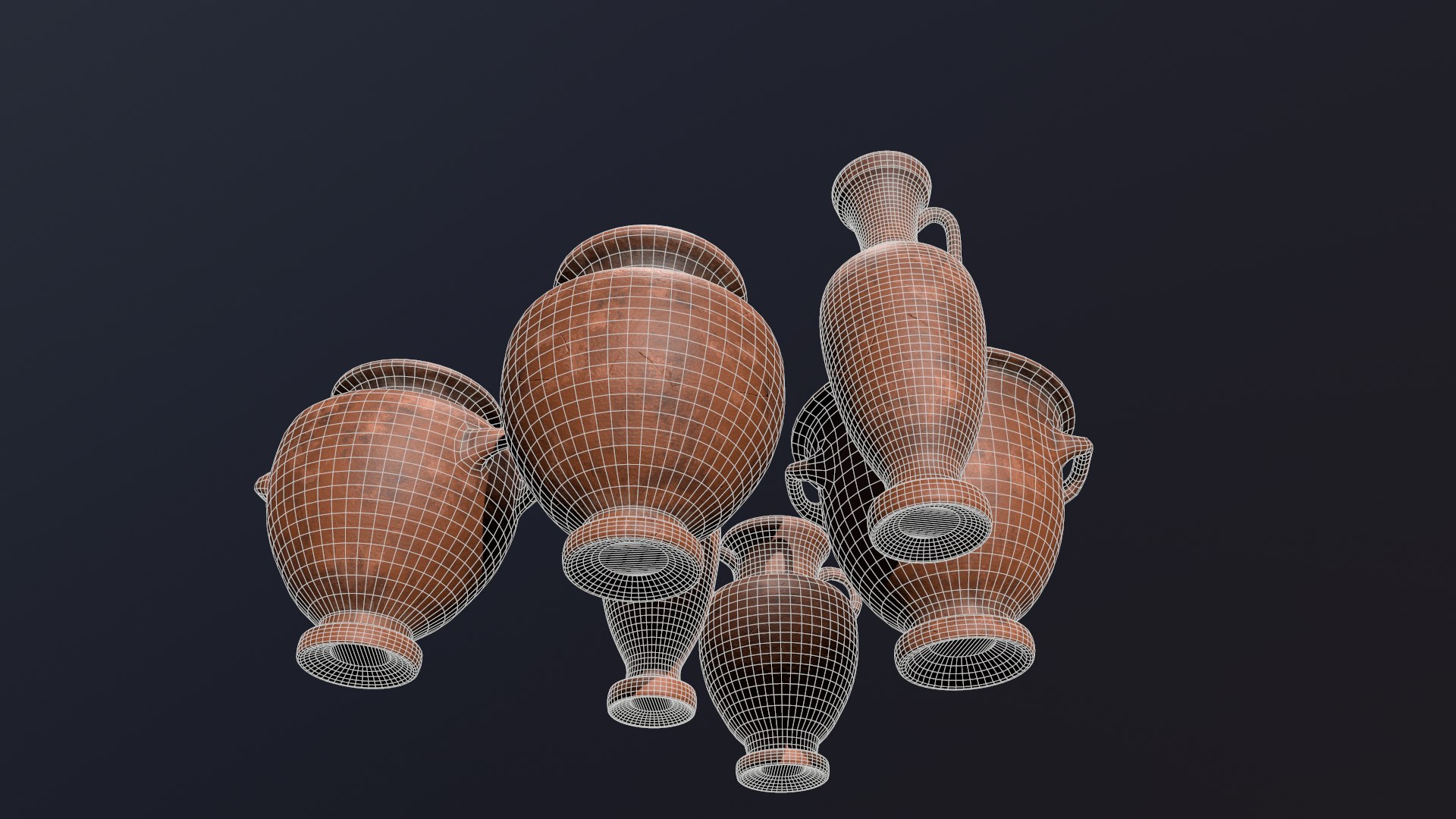 3D Antique Clay Pot Model - TurboSquid 2116952
