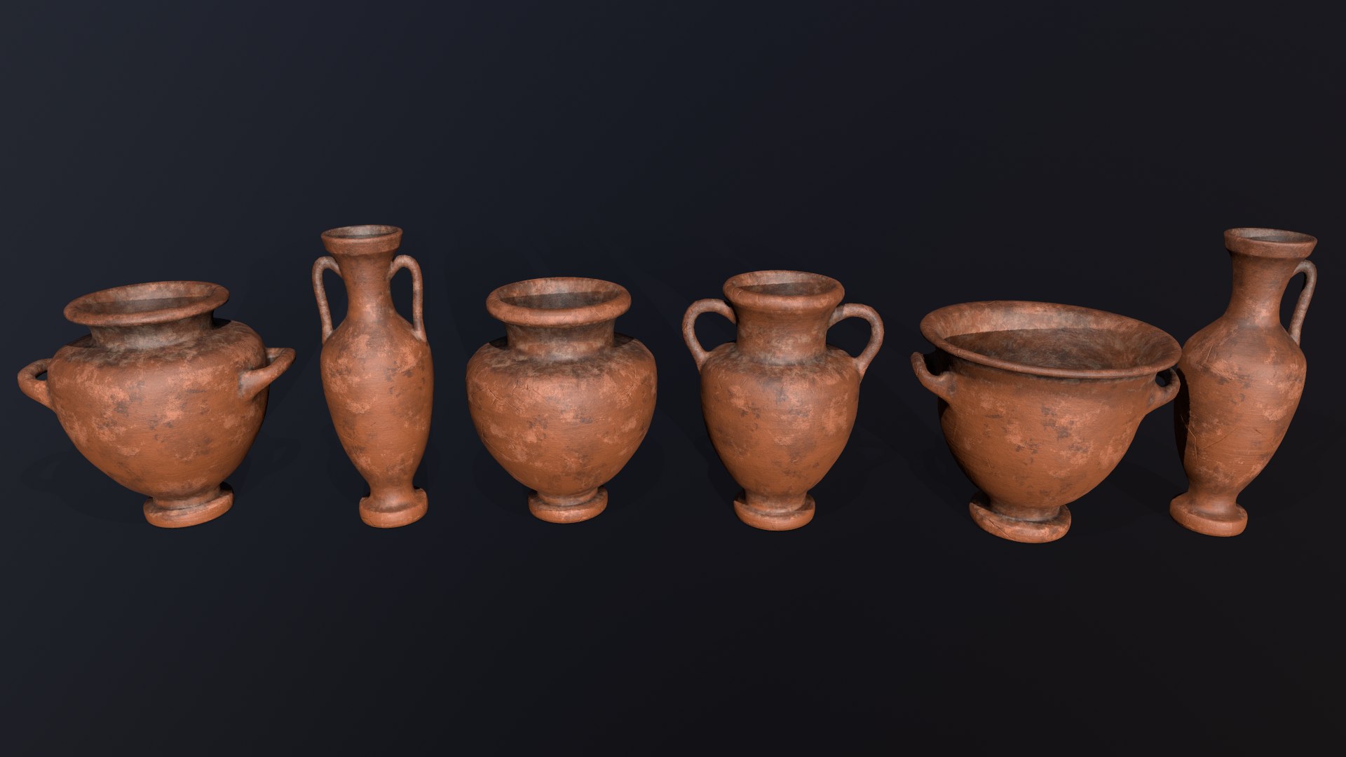 3D Antique Clay Pot Model - TurboSquid 2116952