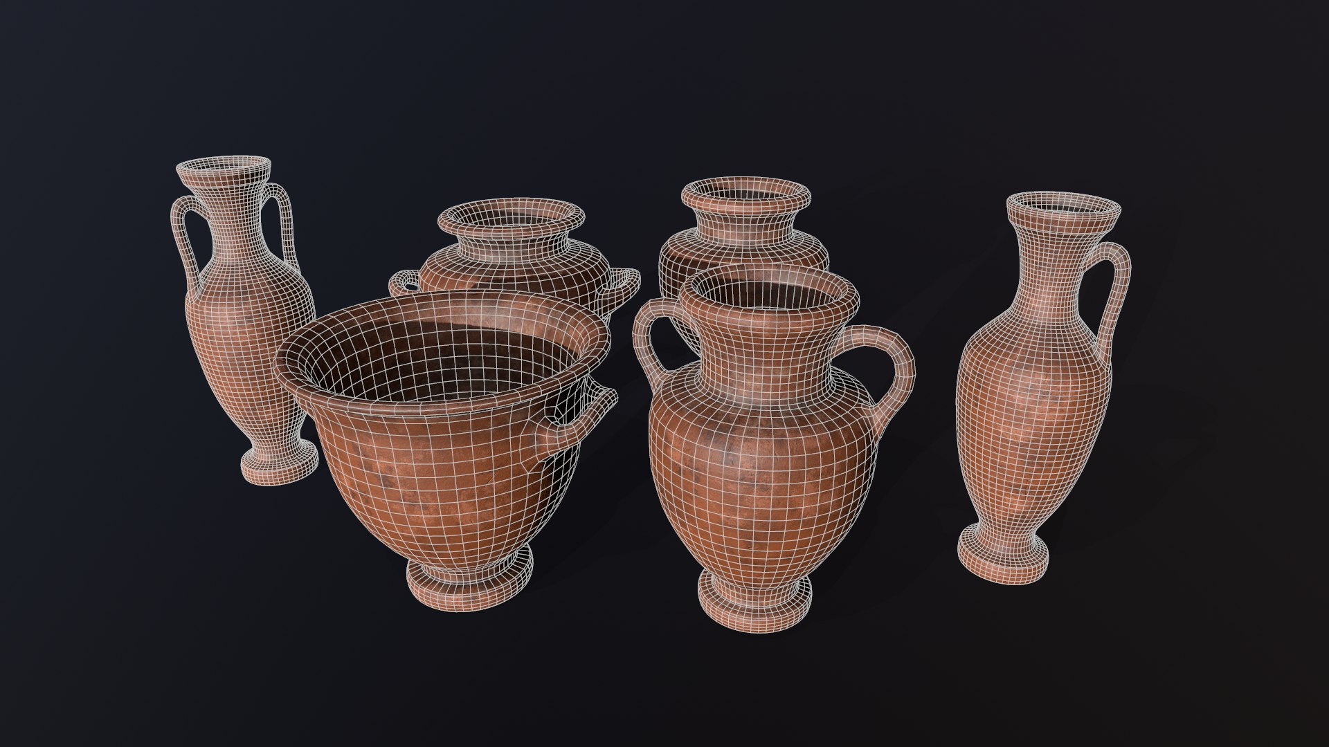3D Antique Clay Pot Model - TurboSquid 2116952