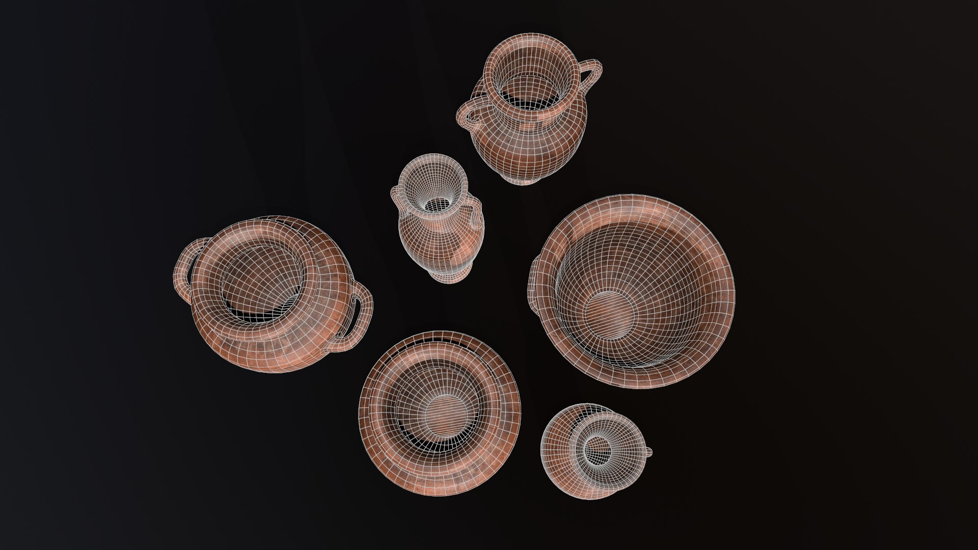 3D Antique Clay Pot Model - TurboSquid 2116952