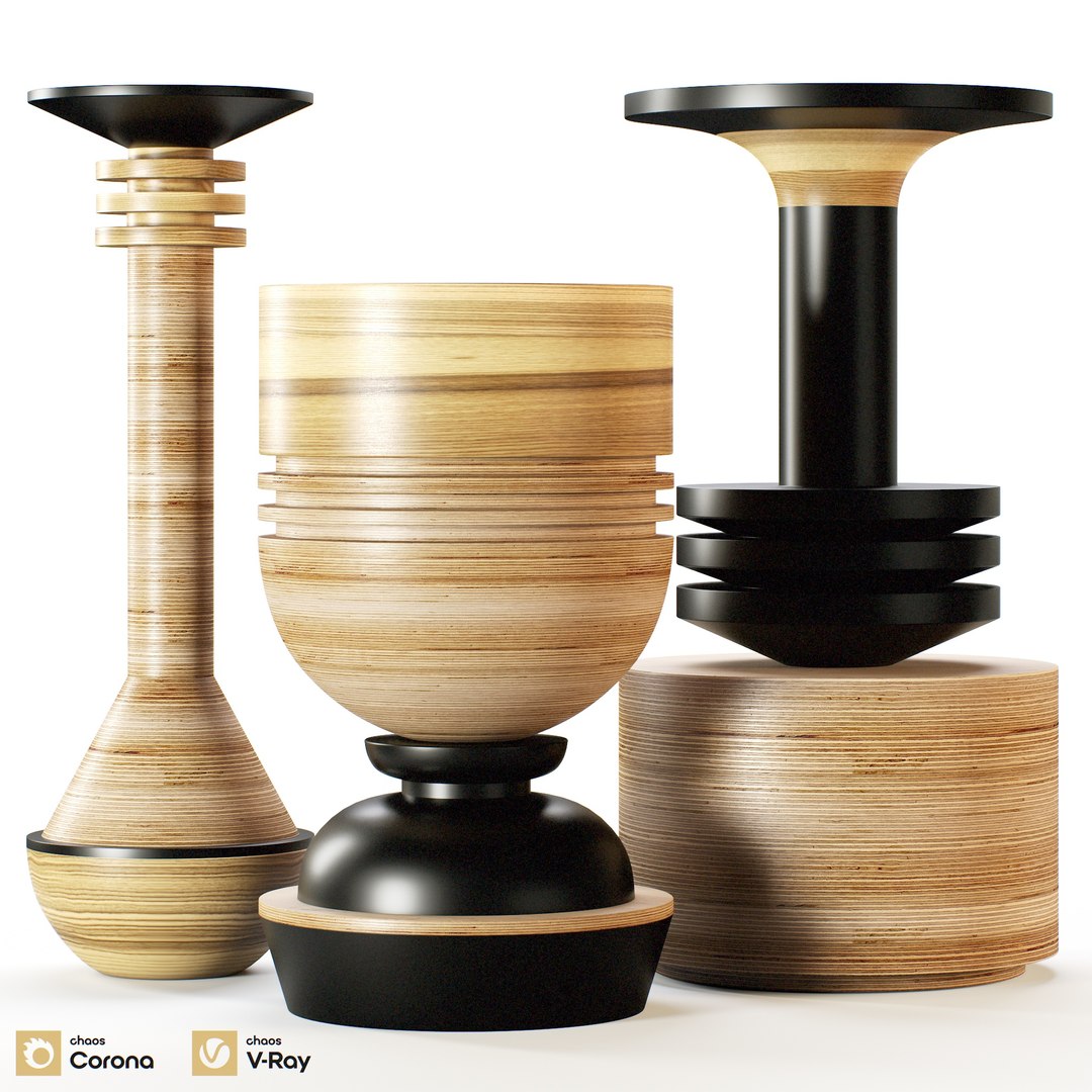 3D model Tropical Noire Vessels Set 2 - TurboSquid 2148514