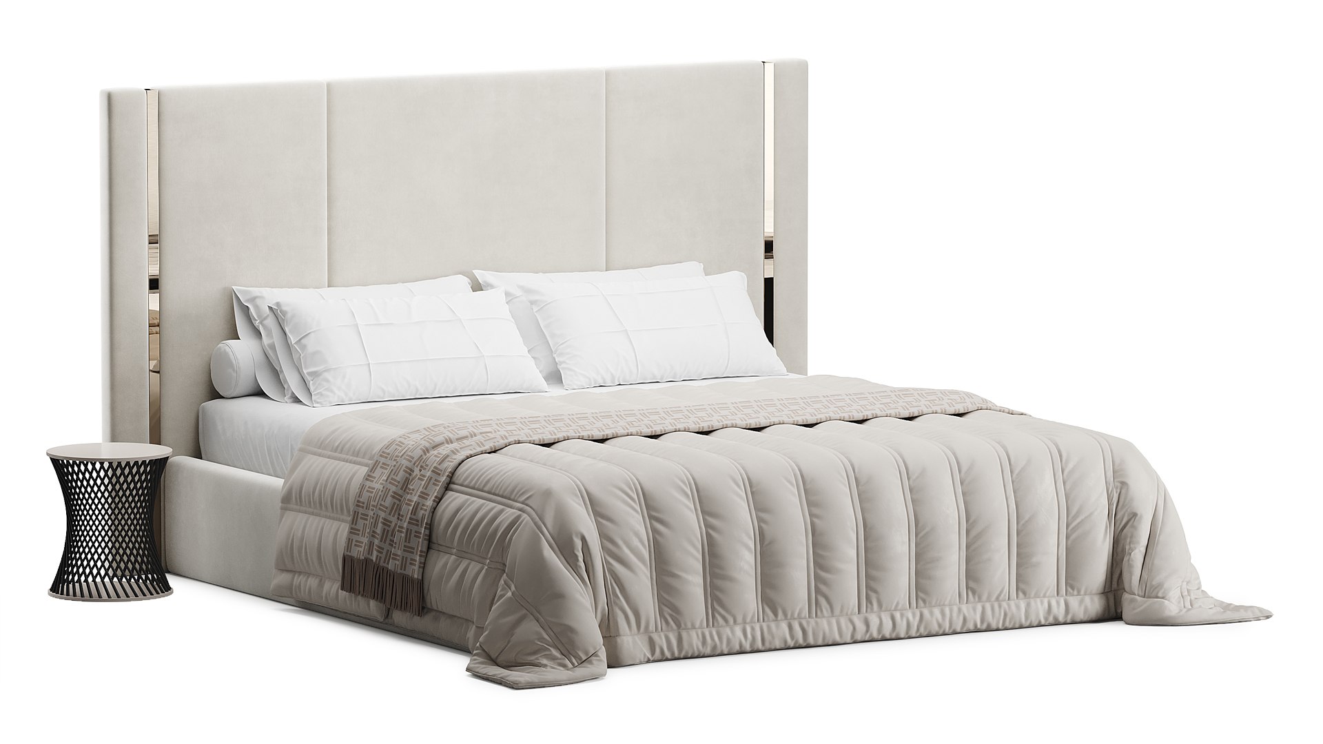 Modena Bed 3D Model - TurboSquid 2376284