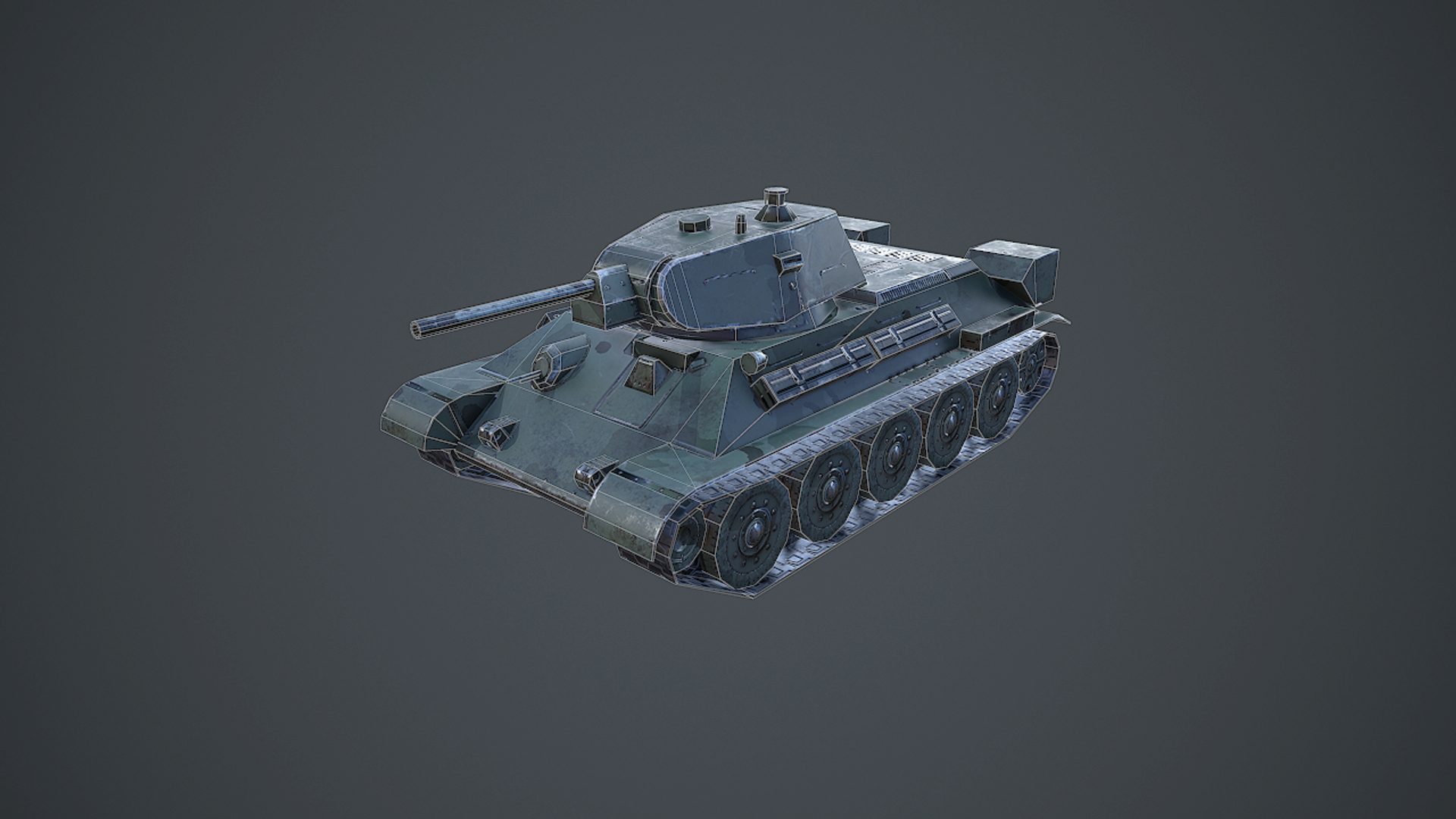 fbx t-34 tank