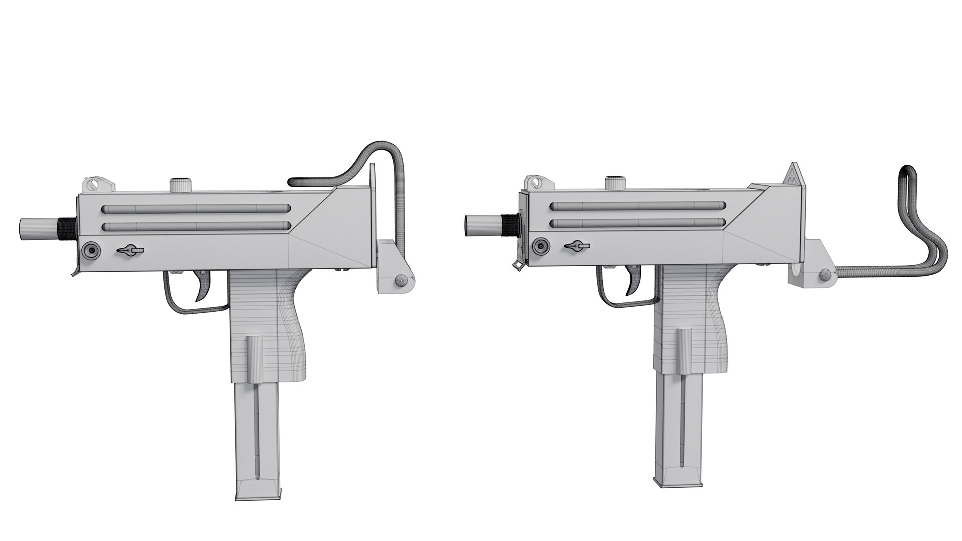 MAC10 3D Model - TurboSquid 2394942